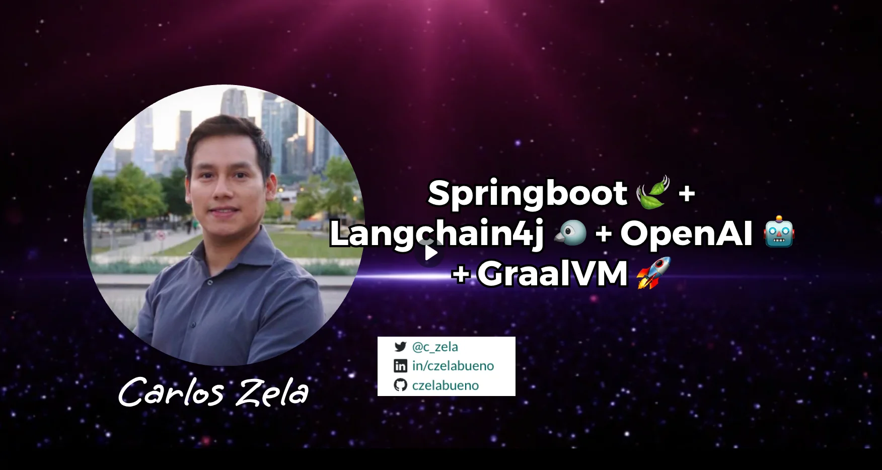 Springboot + Langchain4j + OpenAI + GraalVM JDK 21 on Vimeo