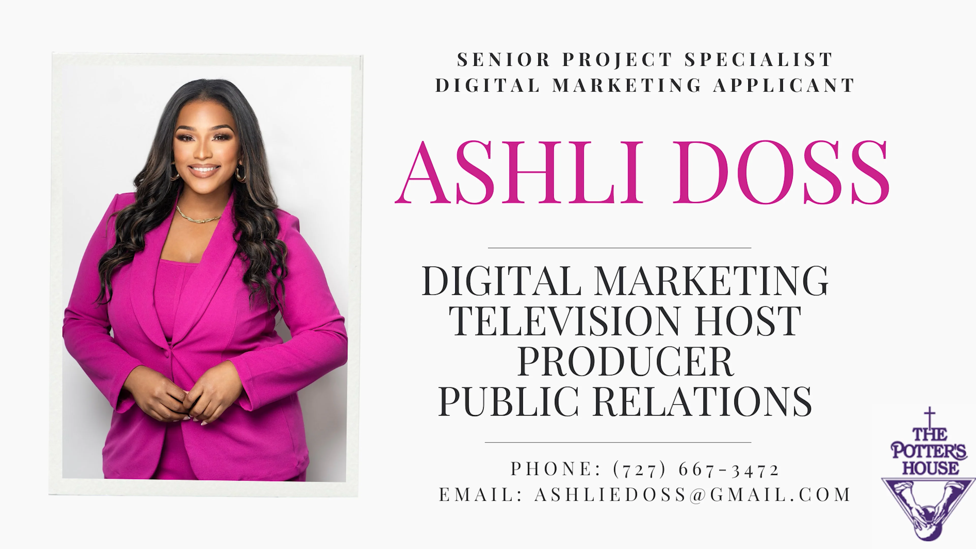 Ashli Doss Video Application