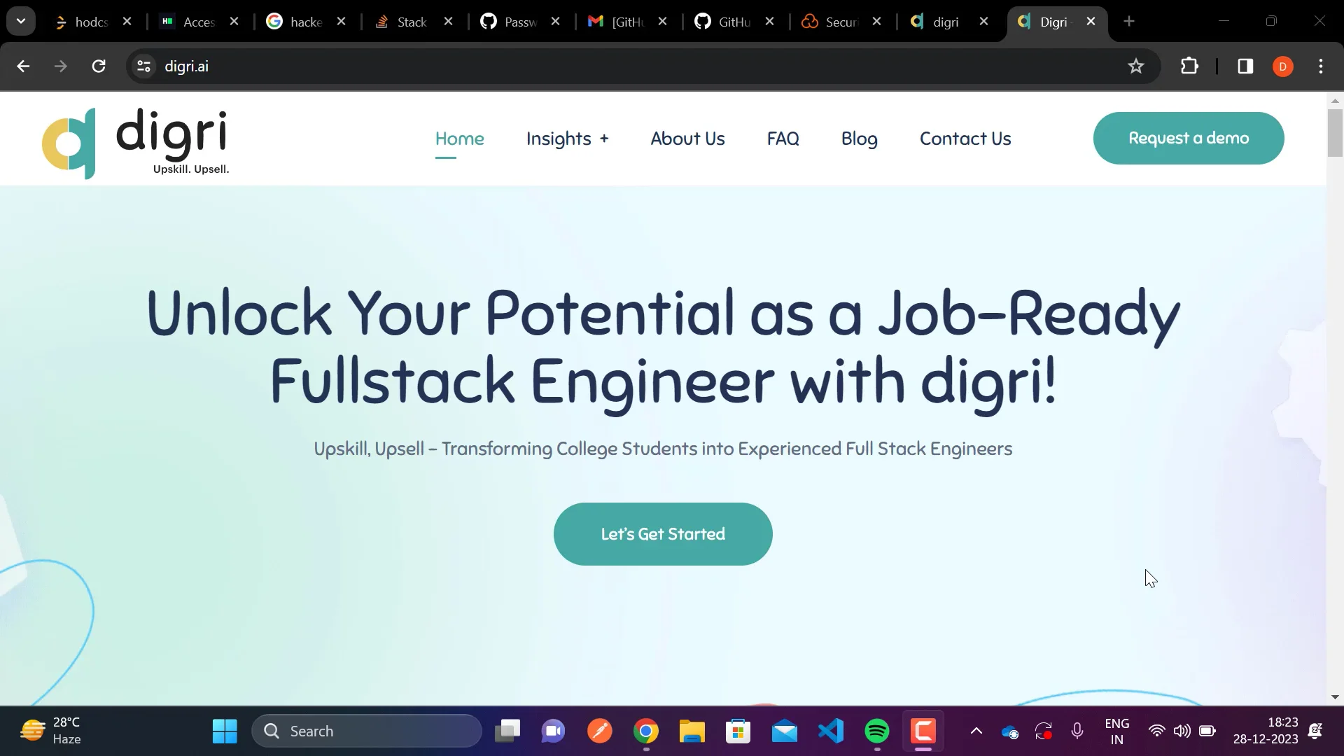 Digri-Global platforms Account creation demo