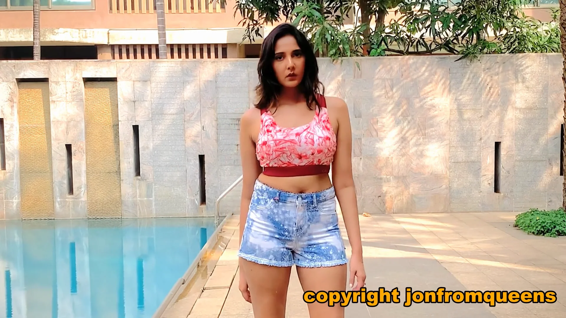 Actress & Model Mahhima Kottary poses for the jonfromqueens Global viewers on Vimeo