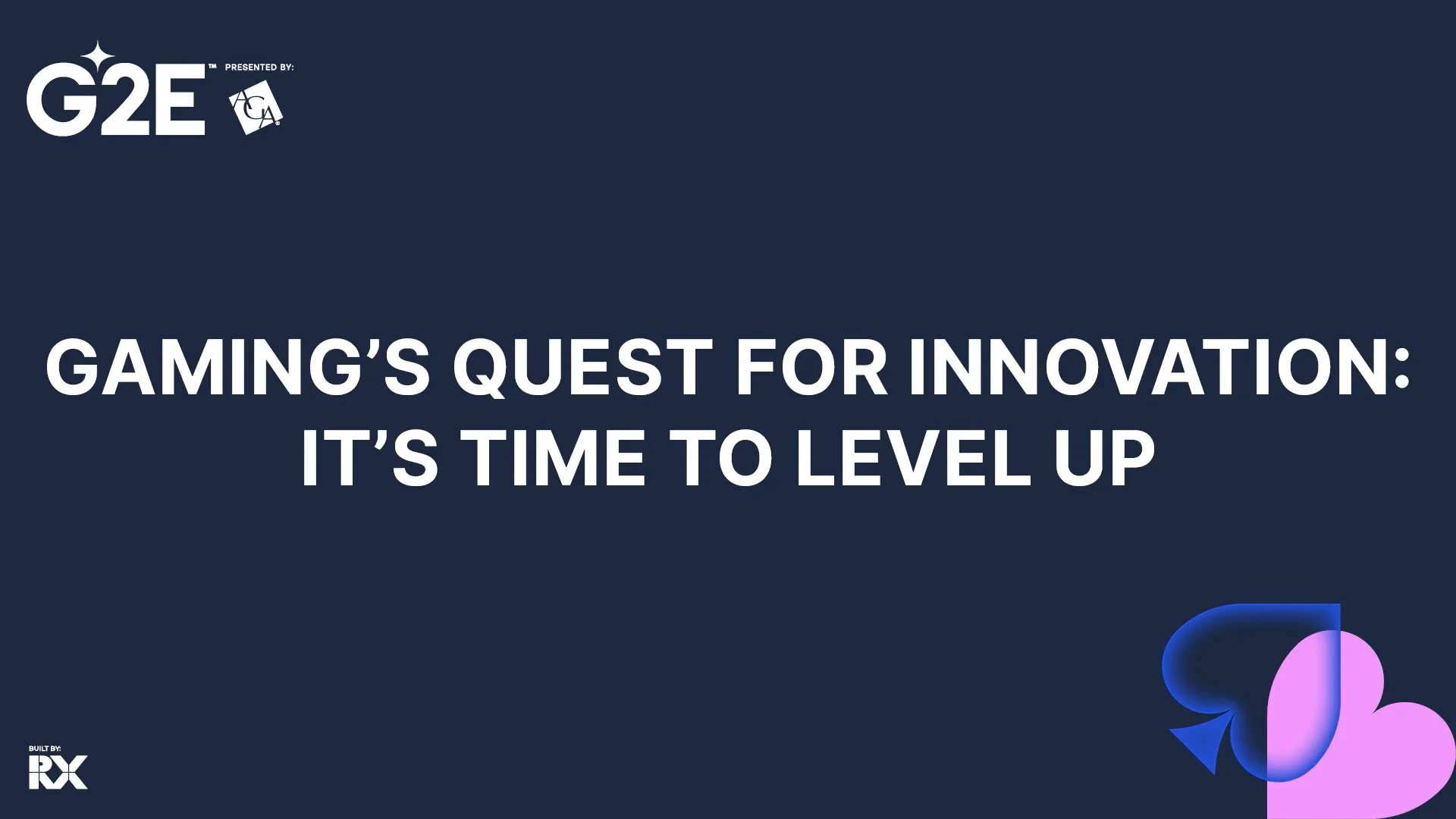 Gaming’s Quest for Innovation: It’s Time to Level Up on Vimeo