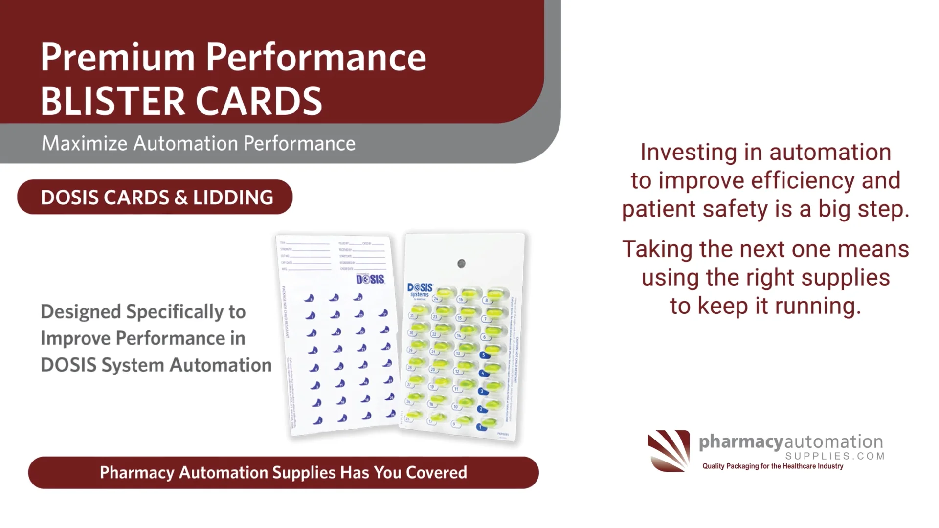 Unit Dose & Multi Dose - Pharmacy Automation Supplies | Premium ...
