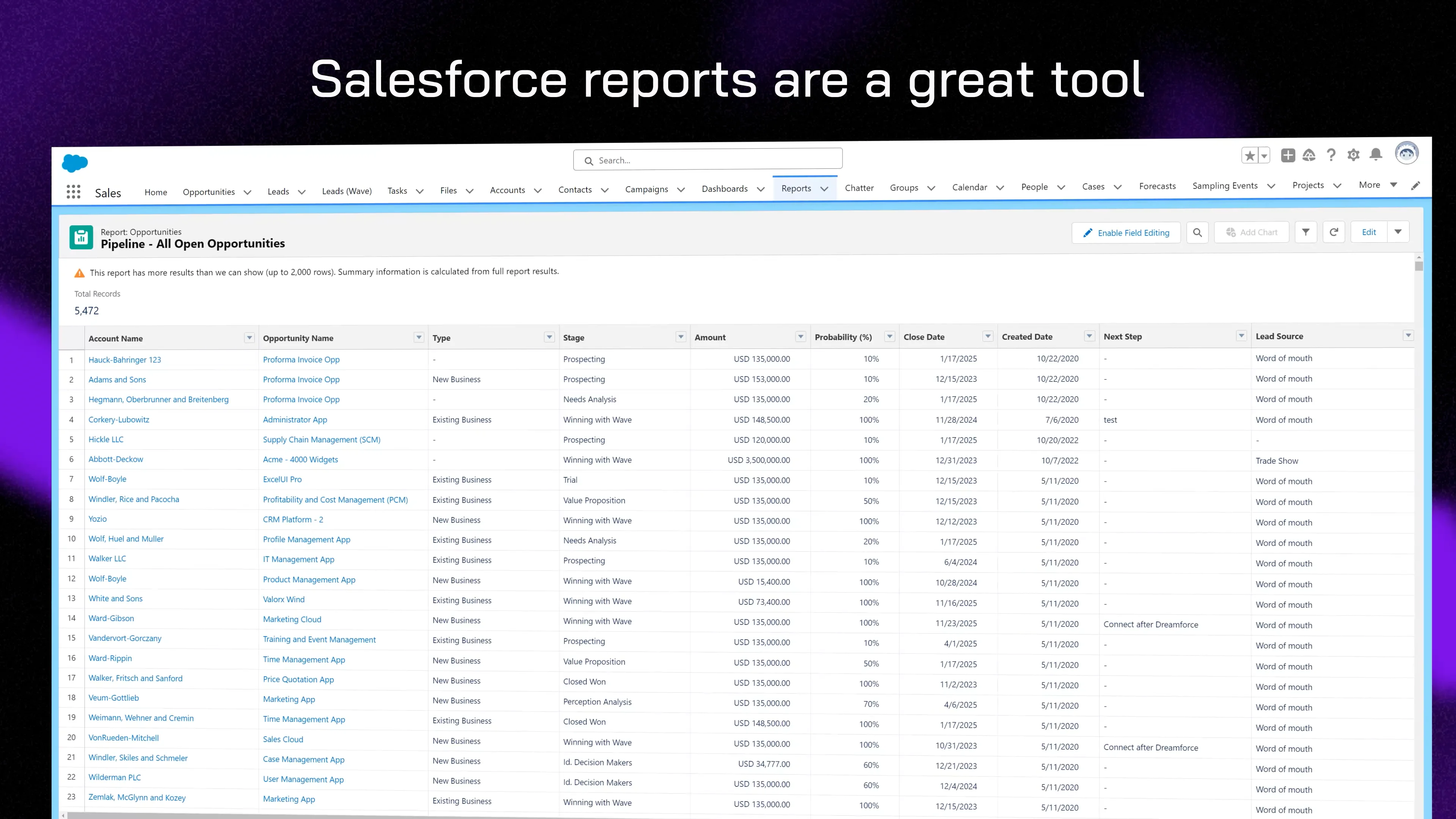 Elevate Your Salesforce Reports - Valorx Wave