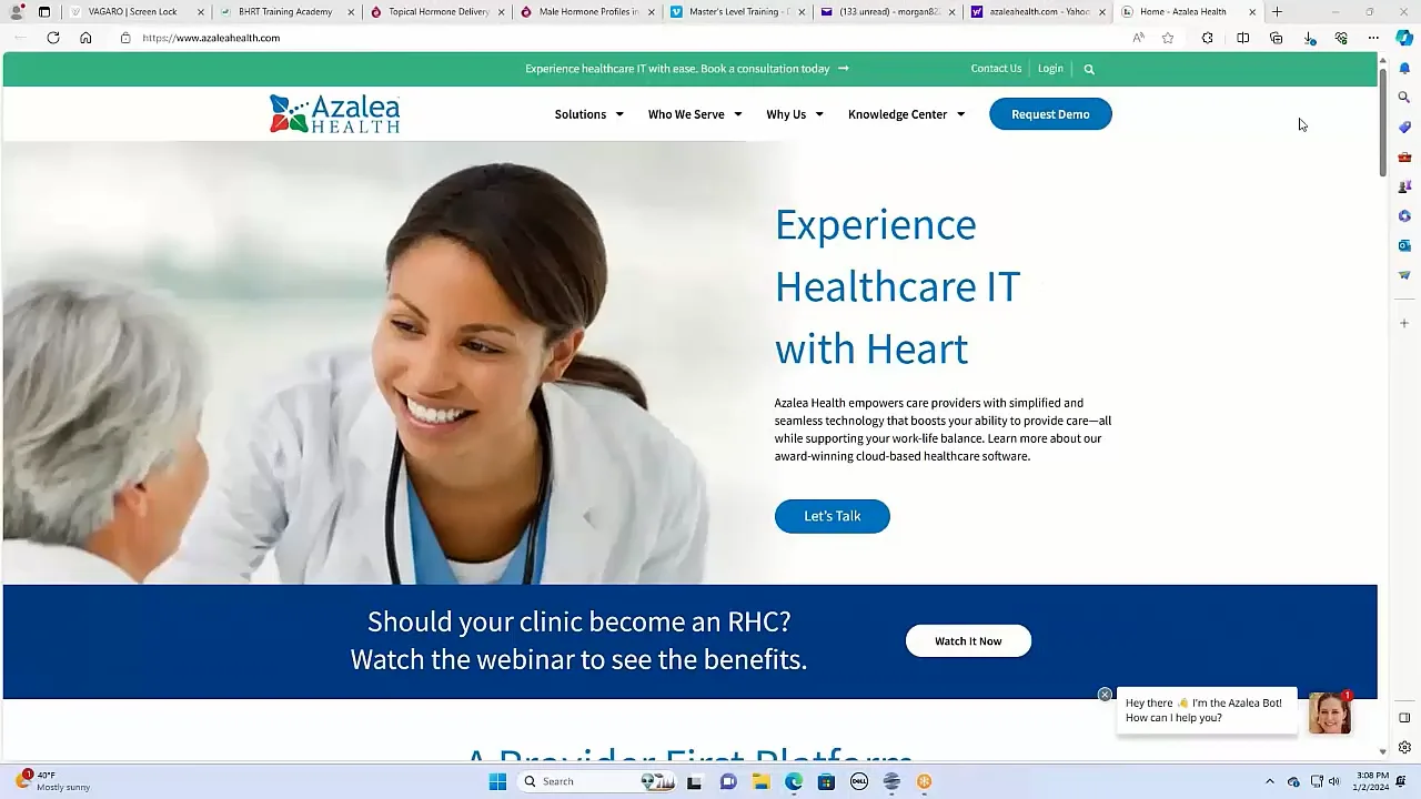 Azalea Intro Training - Hoskins Medical Center on Vimeo