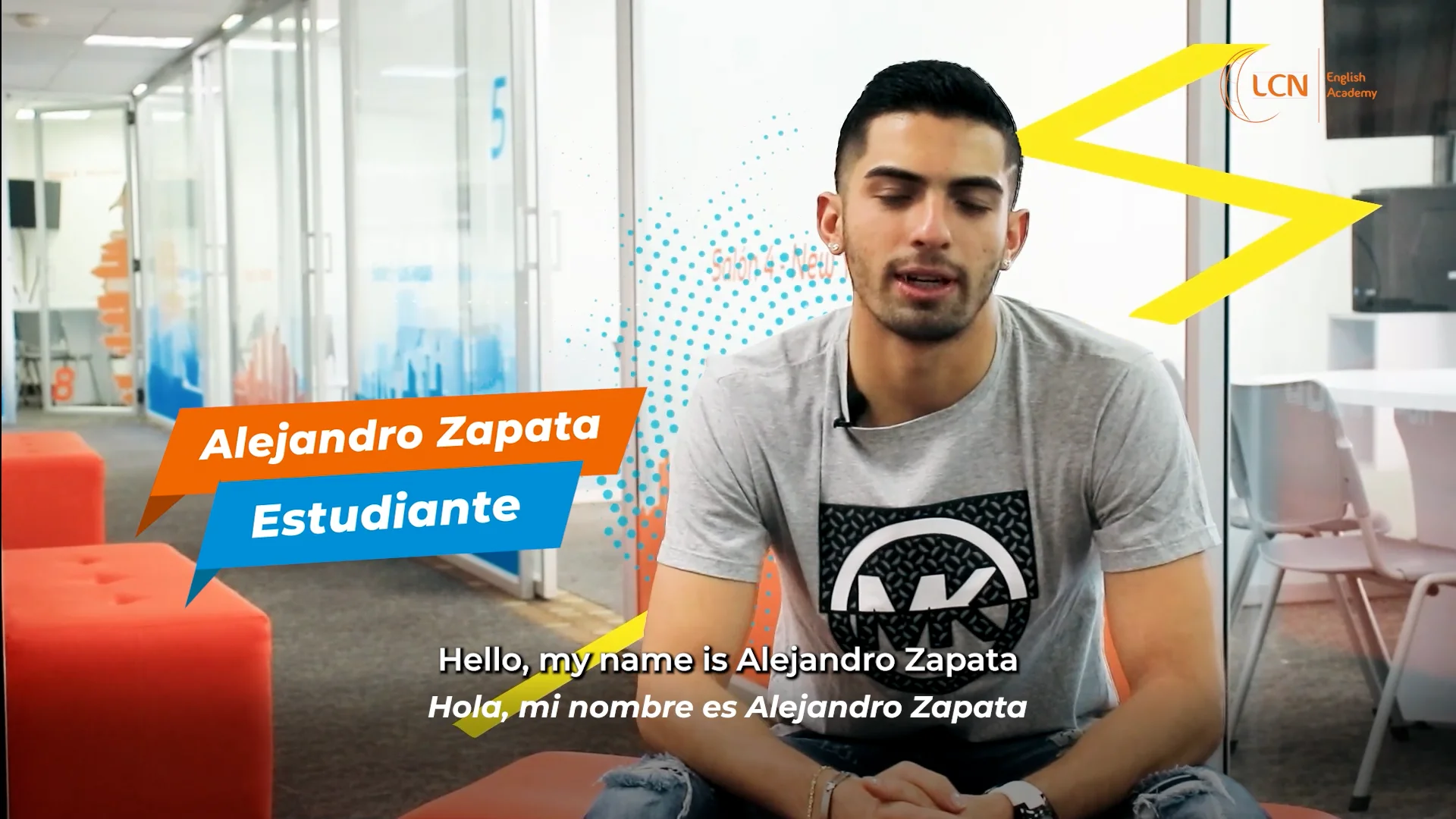 Alejandro Zapata abre las puertas de su carrera profesional - Estudiante LCN Idiomas on Vimeo