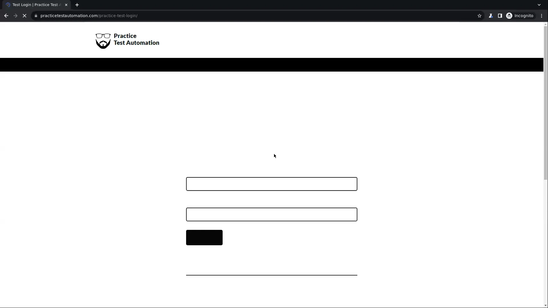 Test Login on Vimeo