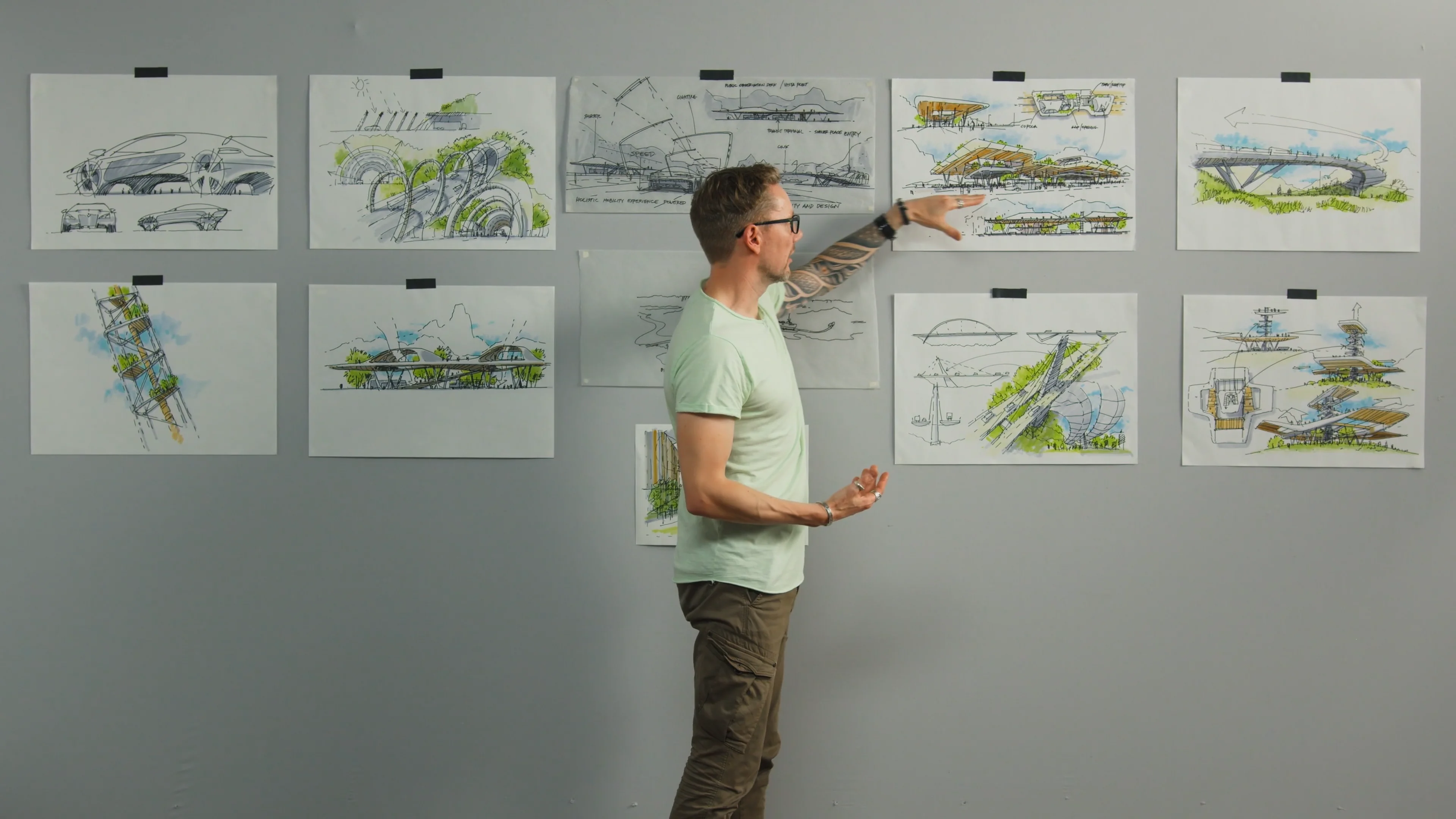 Architectural Freehand Concept Sketching A course by Pavel Fomenko on Vimeo