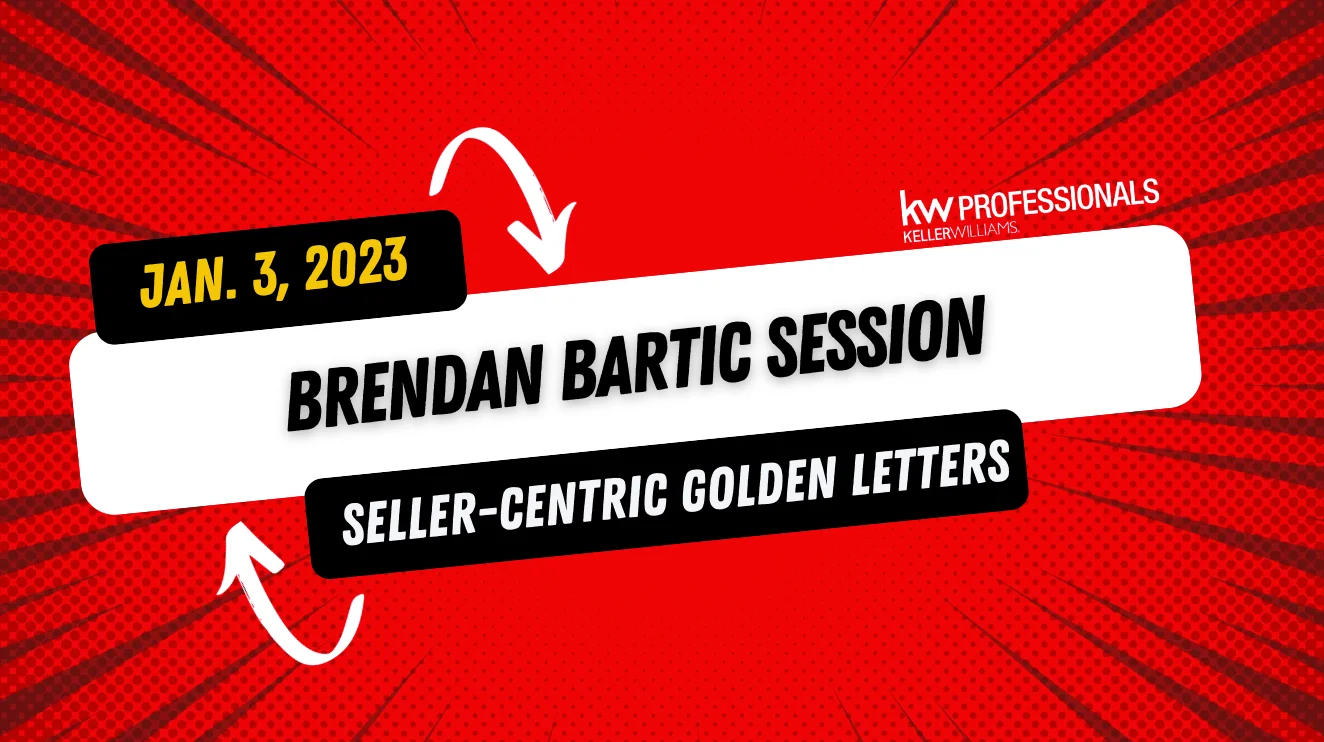January 3, 2024 | Brendan Bartic Session: Seller-Centric Golden Letters ...
