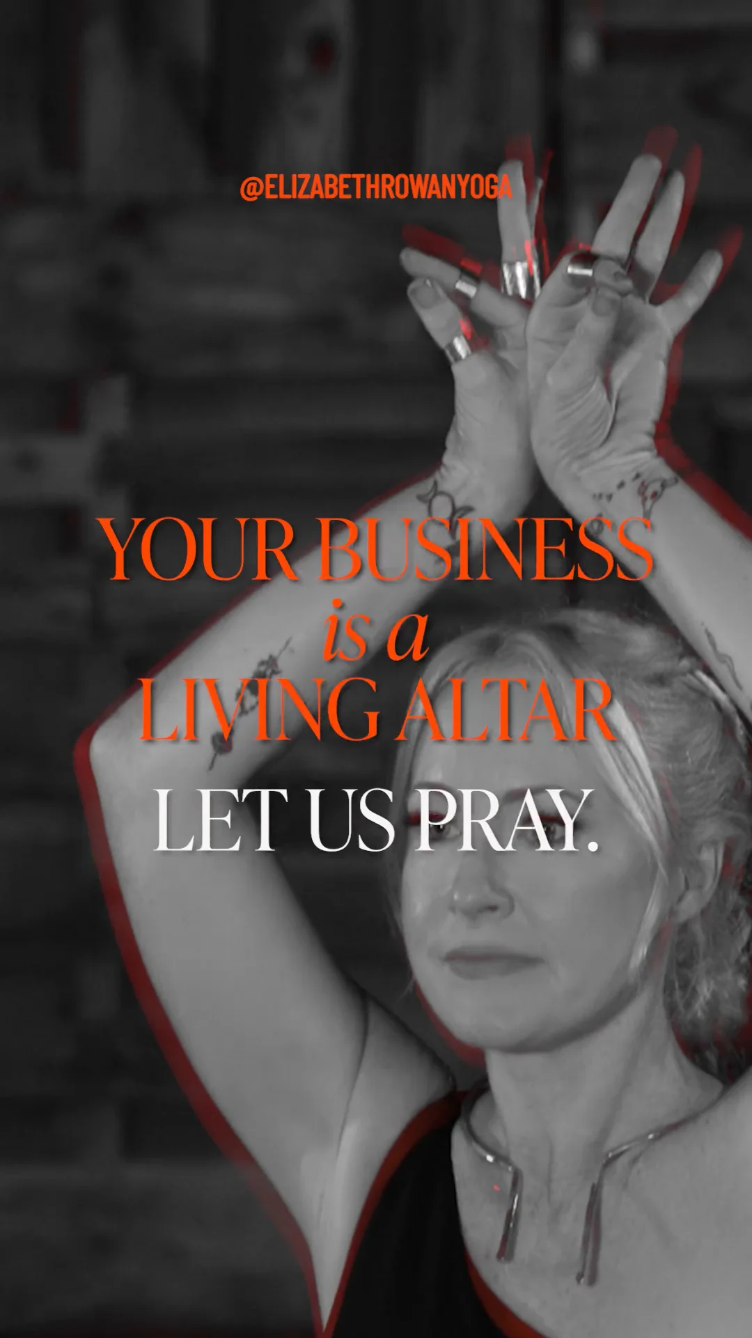 Elizabeth Rowan Yoga | Social Media | Your Business is a Living Altar ...