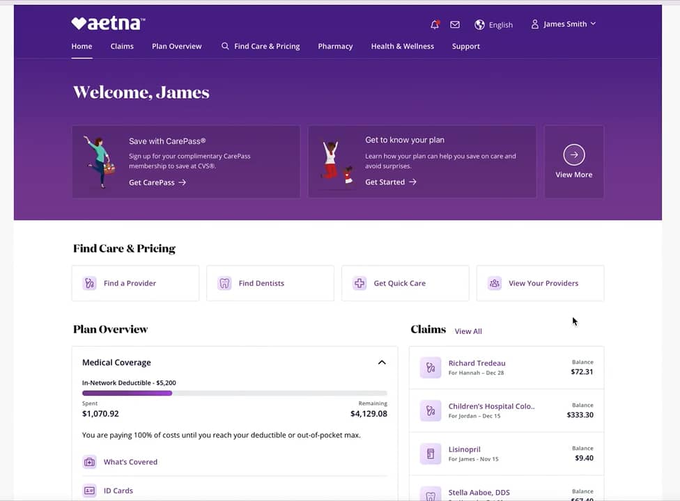 How To Navigate the Aetna Member Website on Vimeo