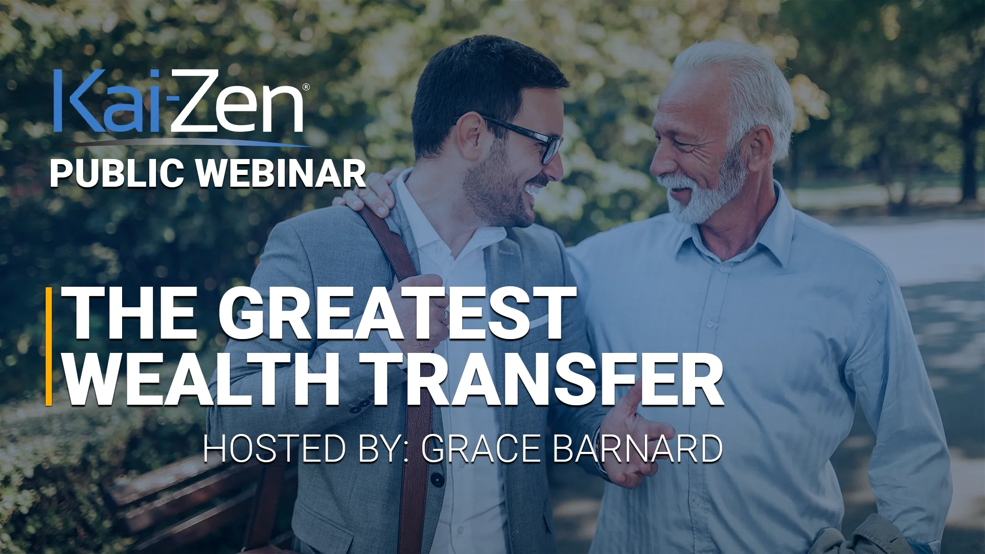 The Greatest Wealth Transfer! | Kai-Zen Live! Hosted by: Grace Barnard