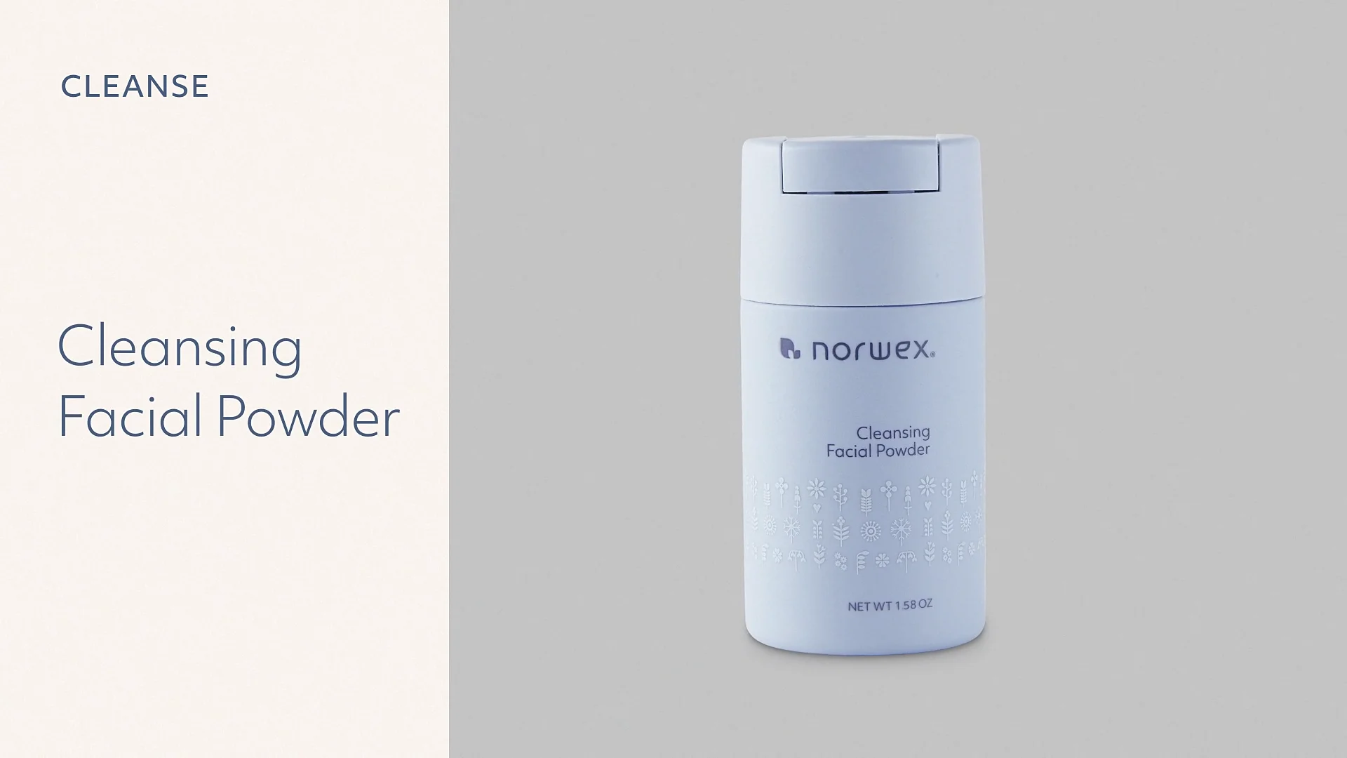 Cleansing Facial Powder on Vimeo
