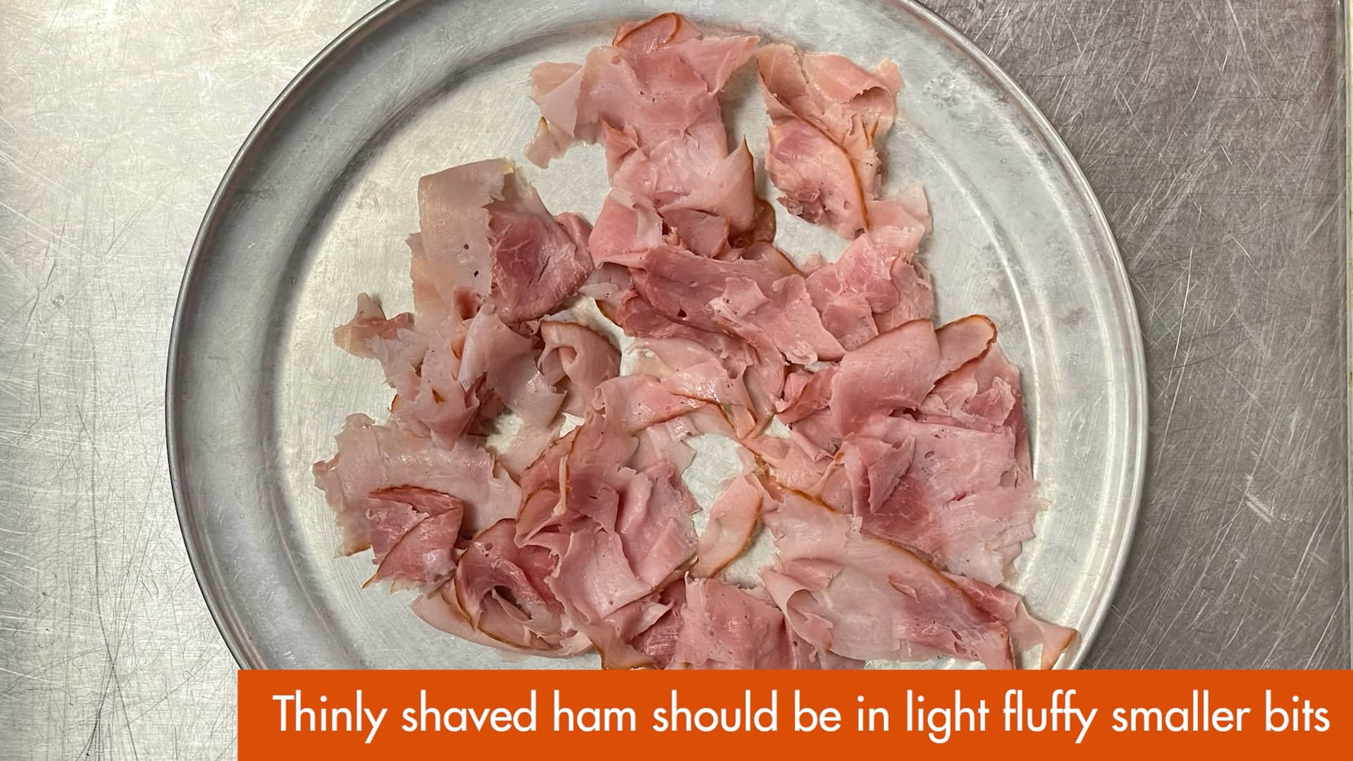 Cutting Thinly Shaved Ham on Vimeo