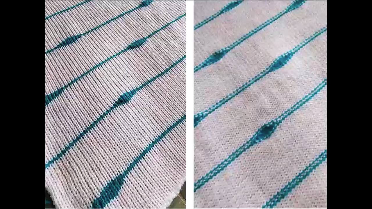 Connect the Dots Stitch Pattern Part 1 of 2 | Machine Knitting Tutorial