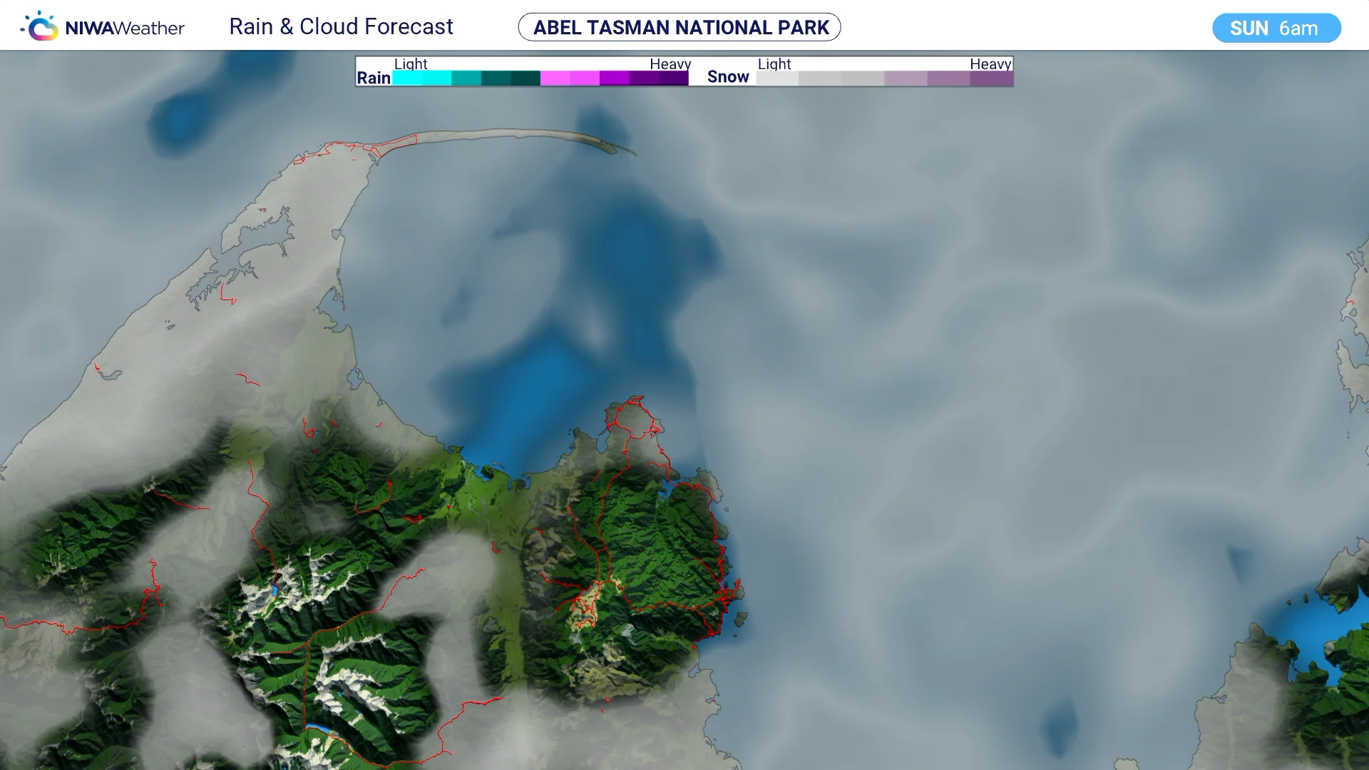 Abel Tasman National Park Weather Outlook on Vimeo