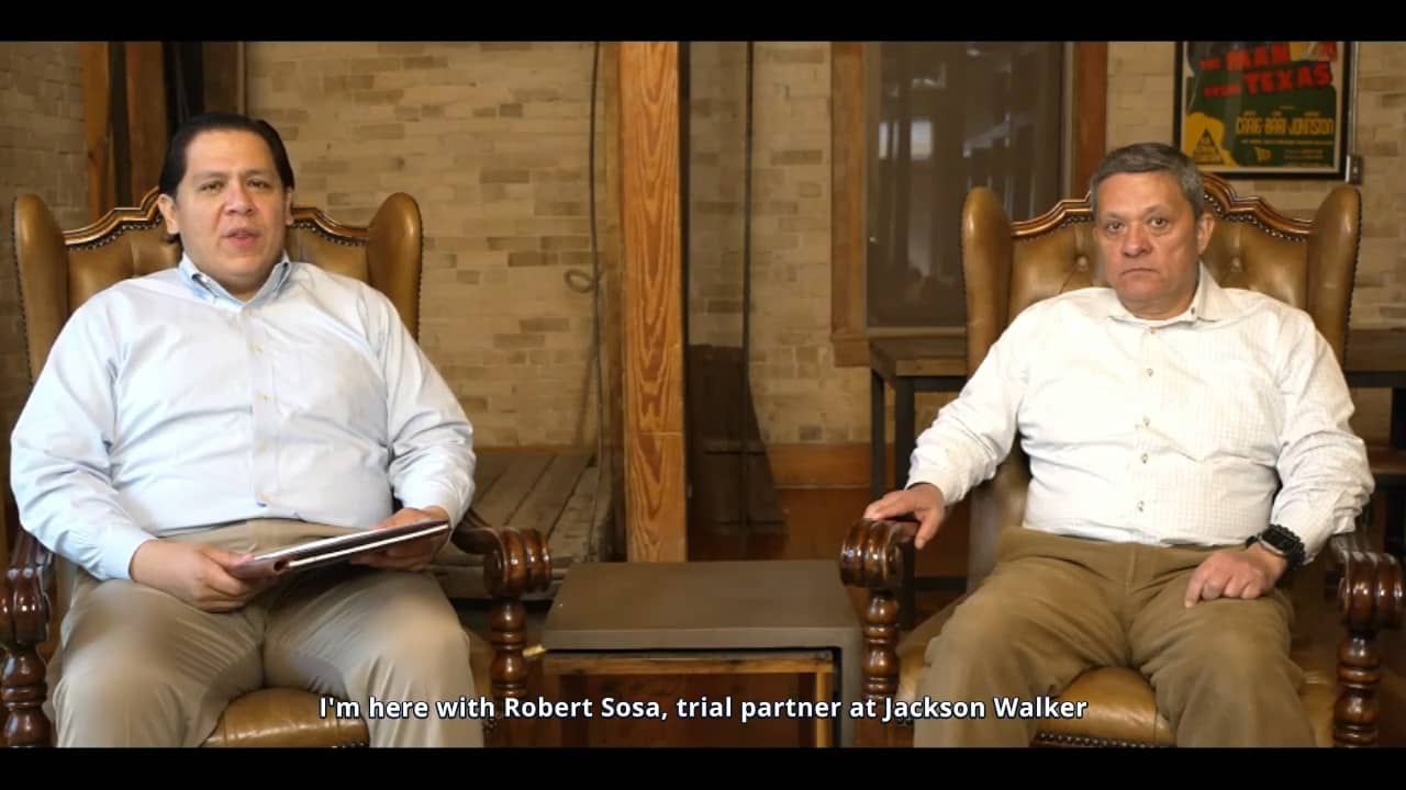 Interview with Robert Sosa, President of the San Antonio Legal Services ...