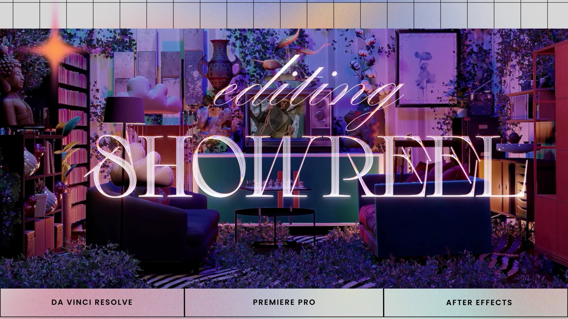 Editing showreel on Vimeo