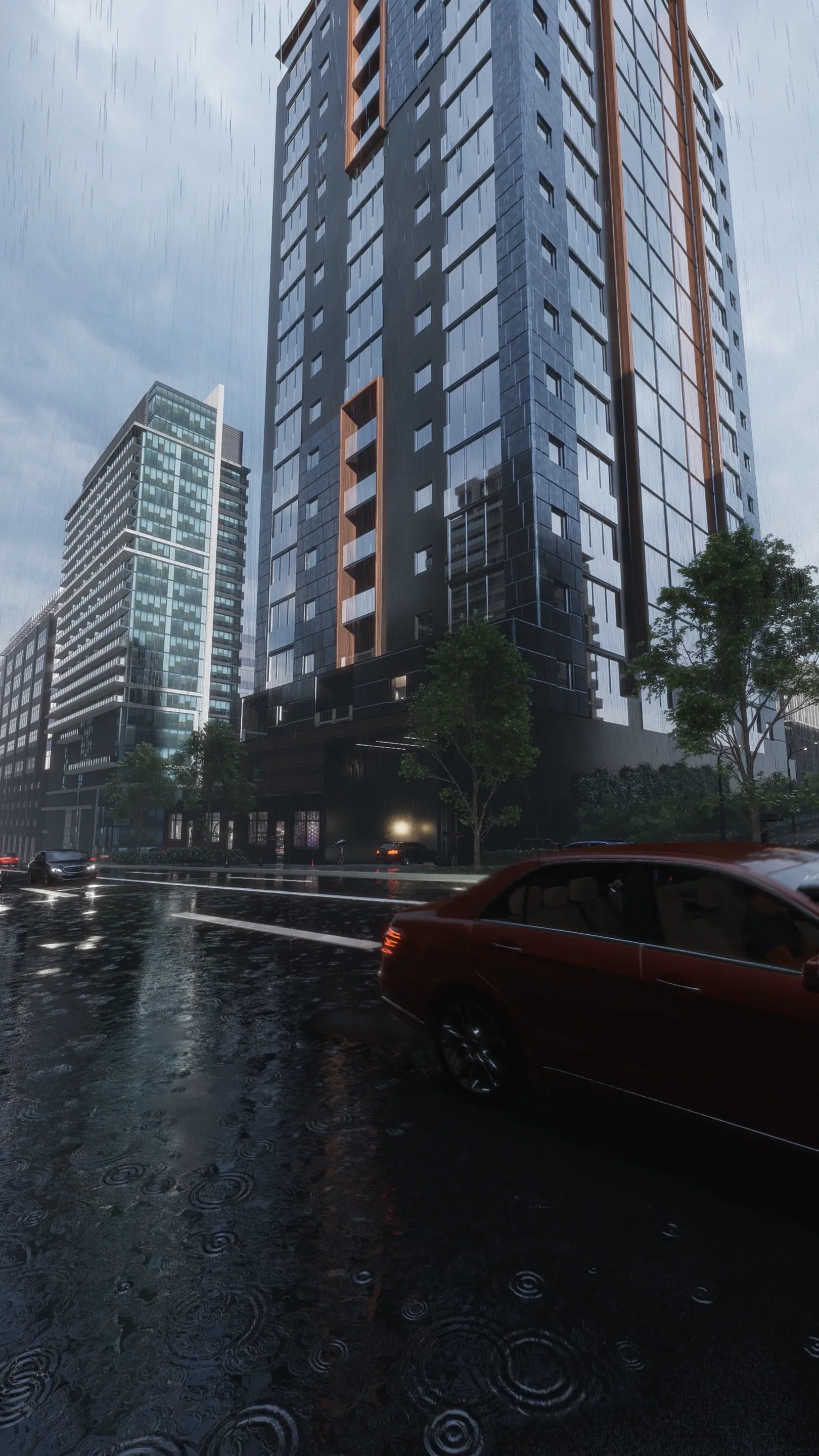 Skyscraper animation