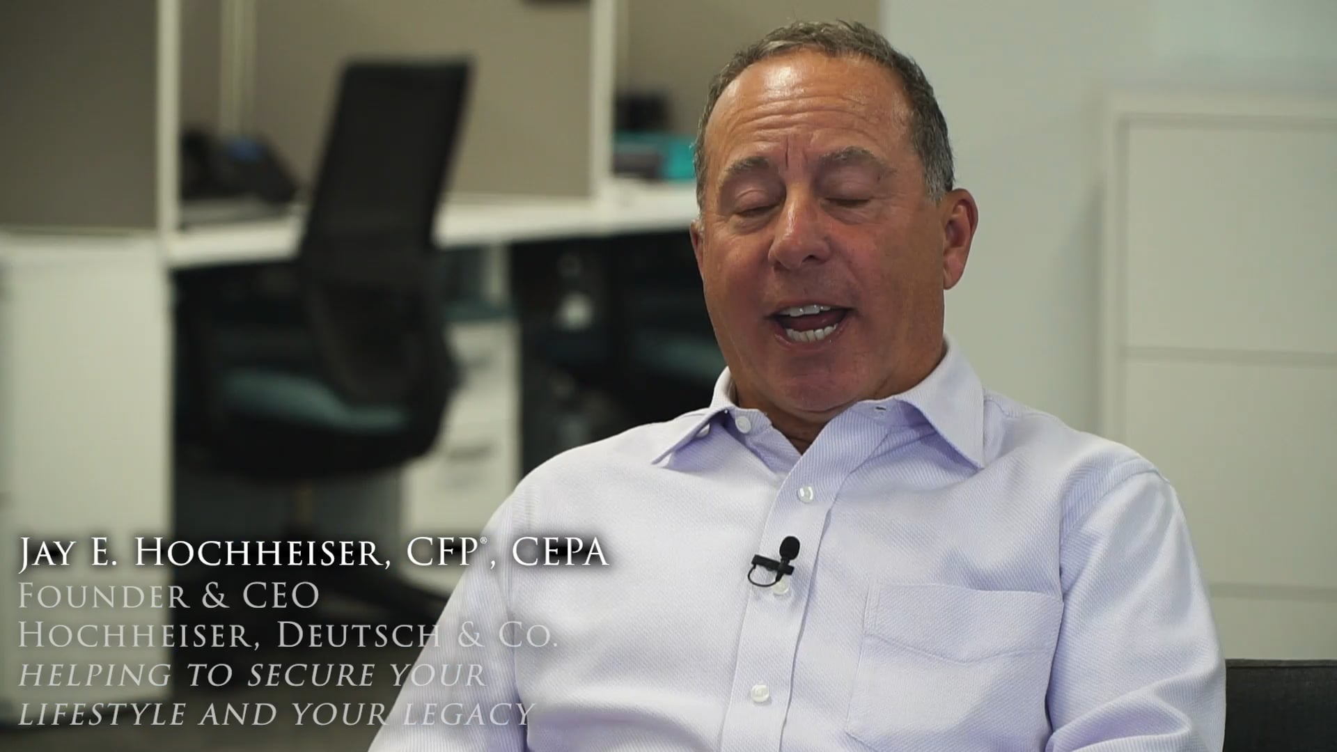 Get To Know Jay Hochheiser ~ Hochheiser, Deutsch & Company