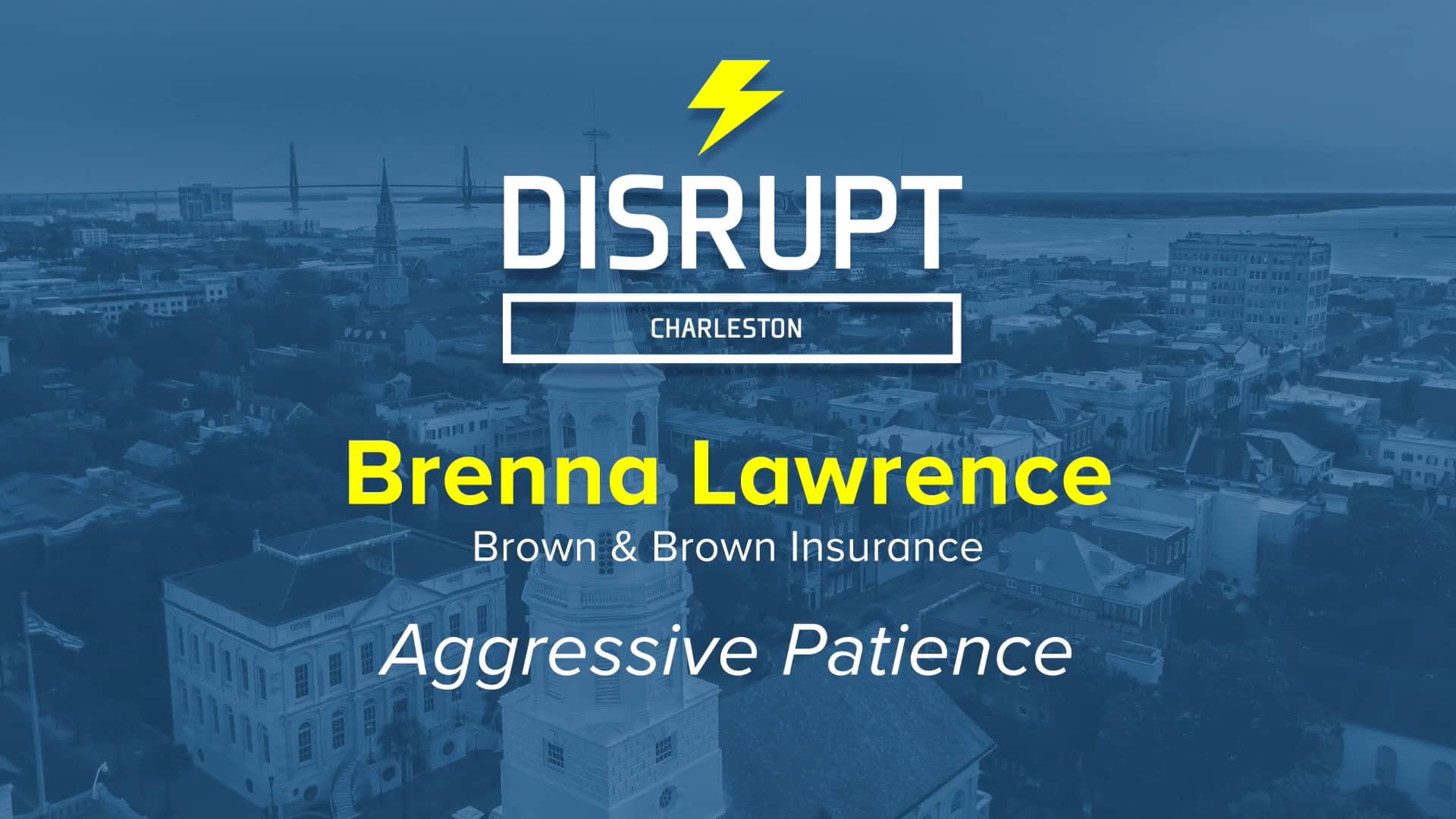 Aggressive Patience | Brenna Lawrence | DisruptHR Talks on Vimeo