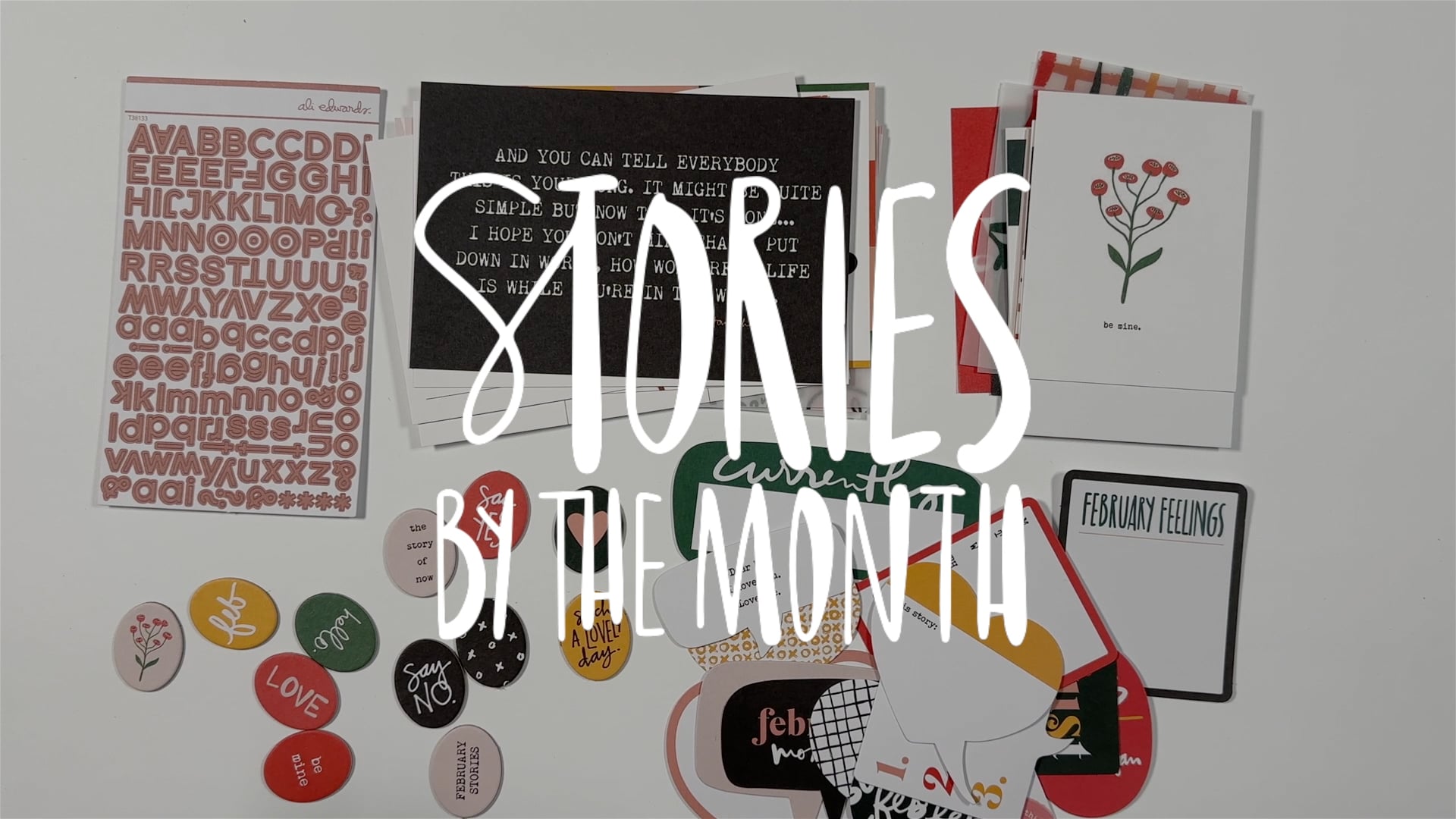 Ali Edwards Design Inc. | Stories By The Month™
