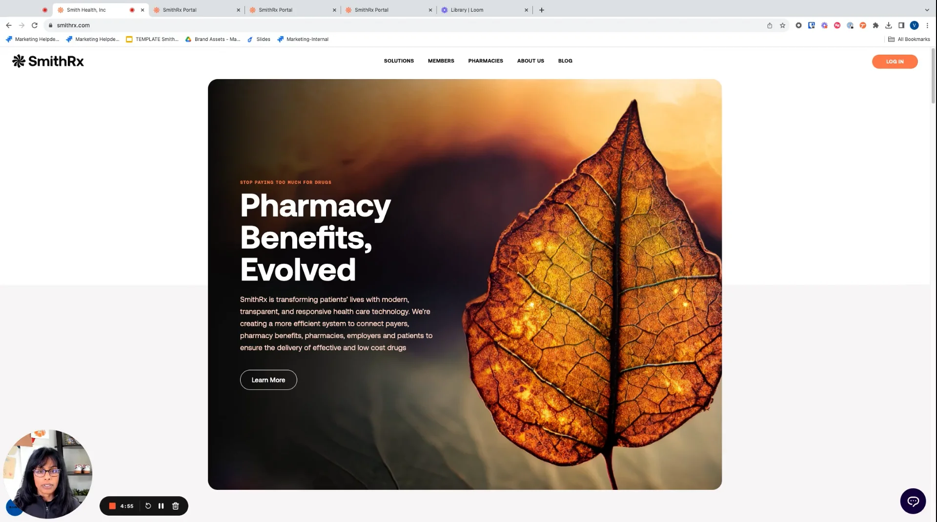 SmithRx Member Portal [1 of 3] - Create an Account on Vimeo