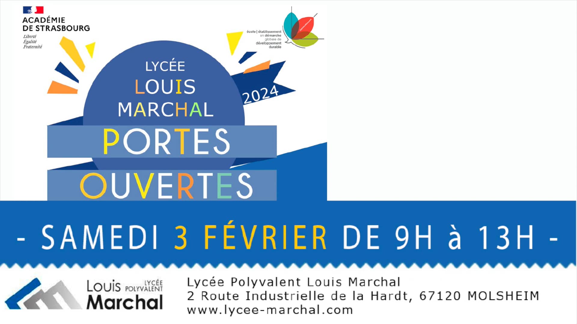 Portes ouvertes lycée Louis Marchal 2024 on Vimeo