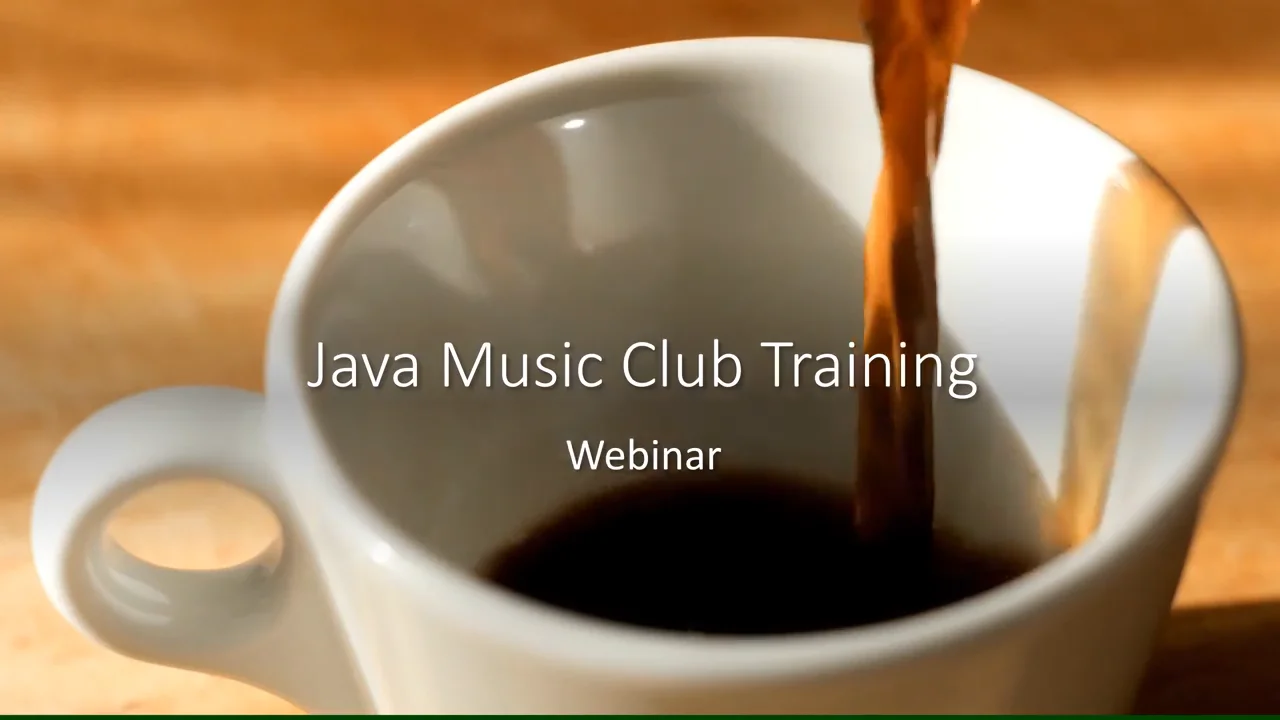 Java Music Training Webinar on Vimeo