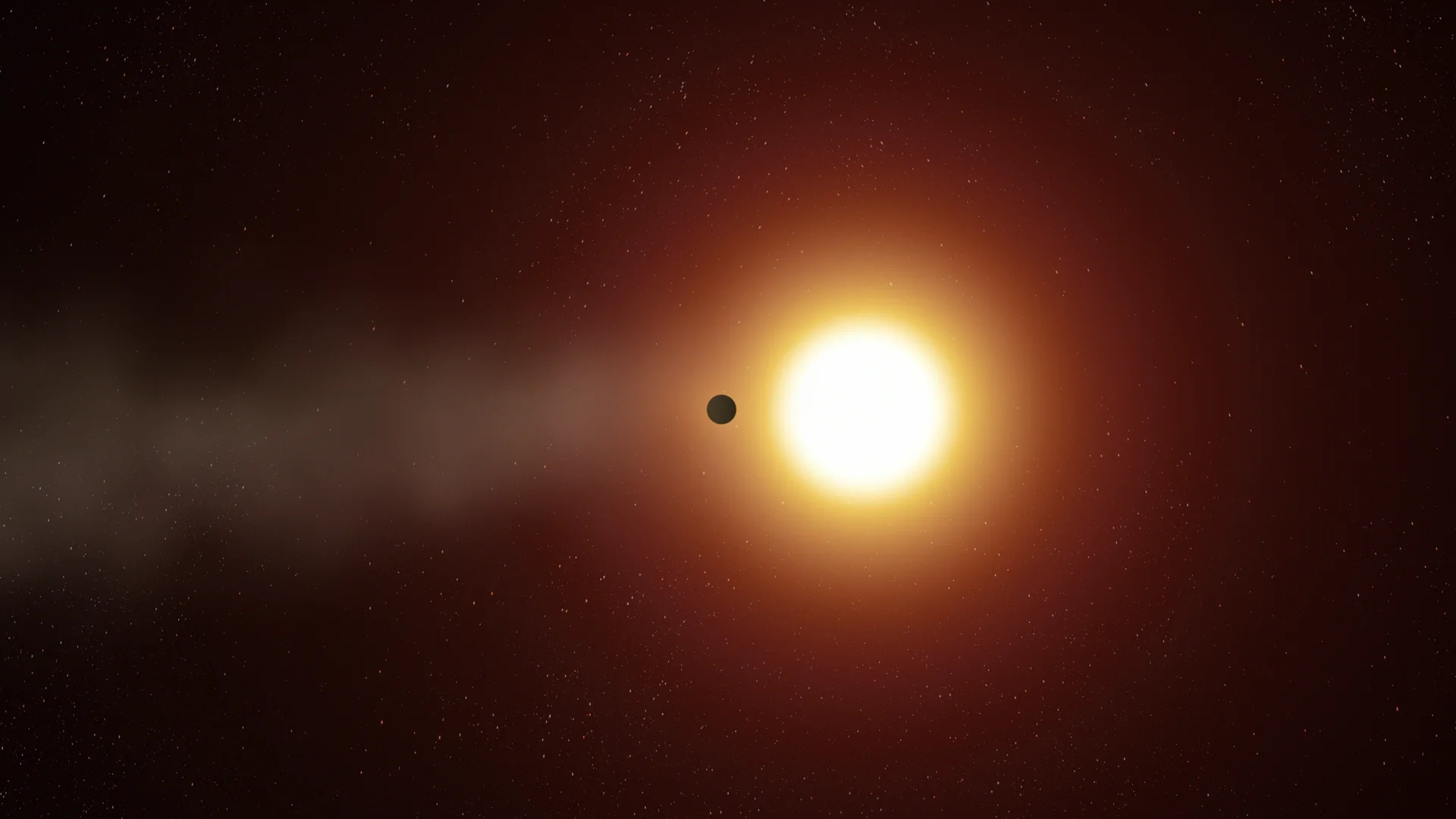 WASP-69b: Atmospheric loss from this exoplanet creates a comet-like ...