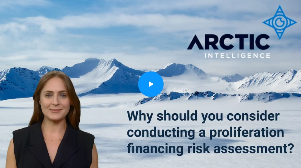 Why should you consider conducting a proliferation financing risk ...