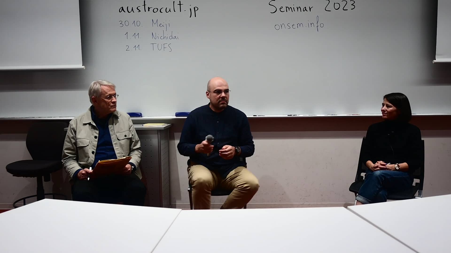 Onsem 2023: Walter Vogl und Cezar Constantinescu im Gespräch mit Milena ...