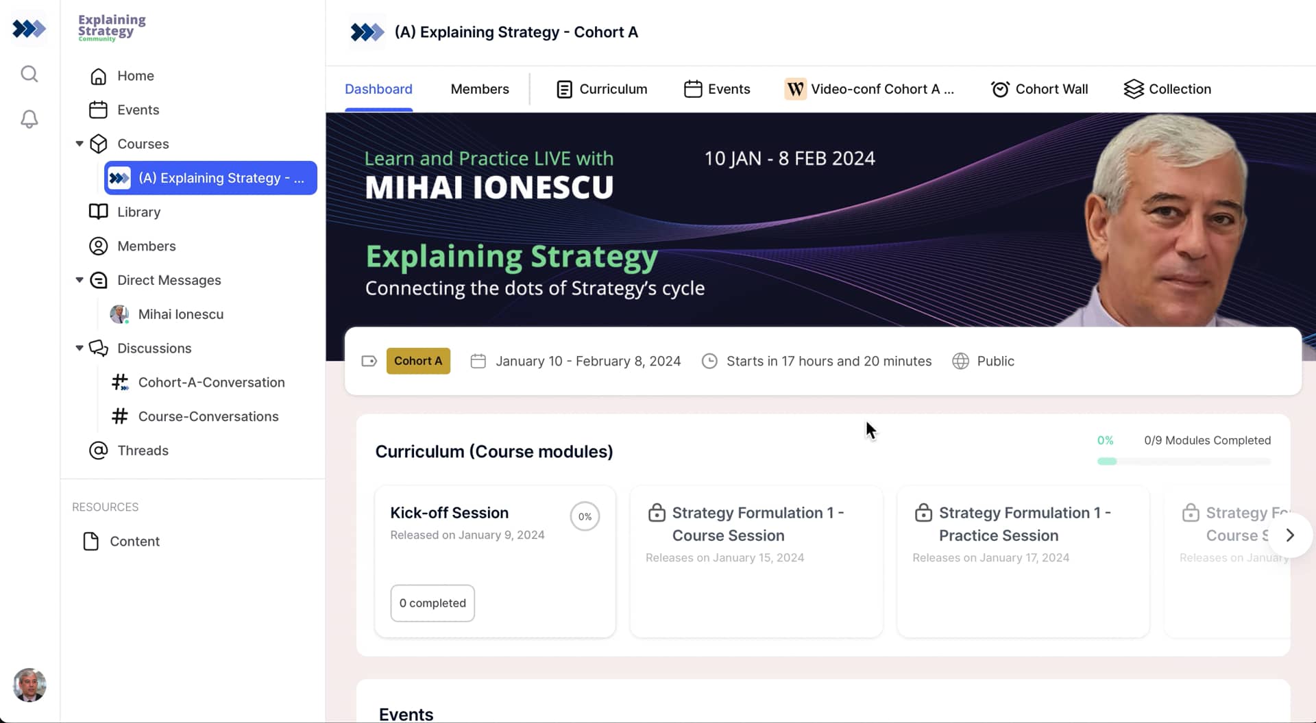 Joining the Kick-off Session on Vimeo
