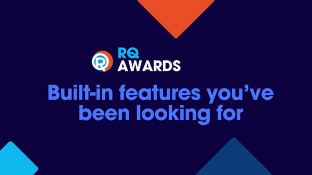 Manage your Award Programs - RQ Awards Management System