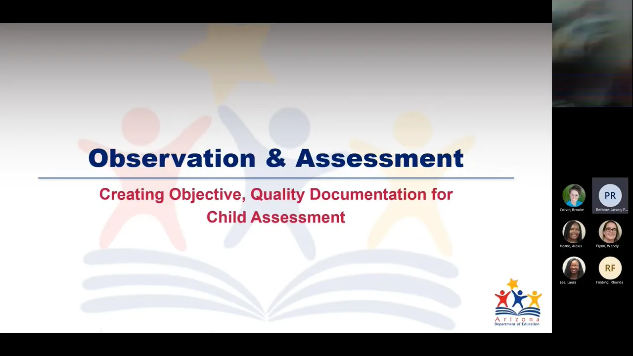 Observation and Assessment