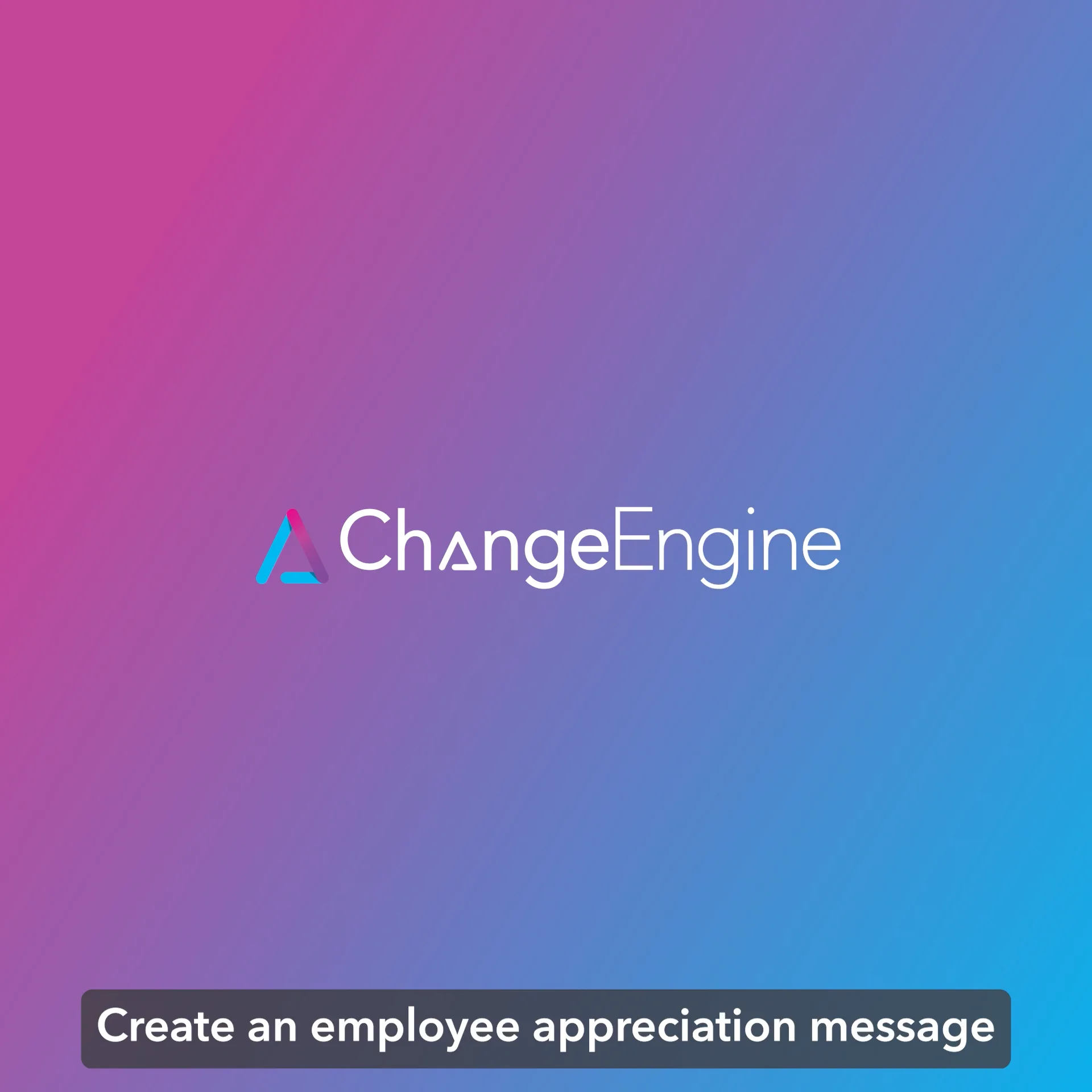 Introducing the ChangeEngine Employee Appreciator on Vimeo