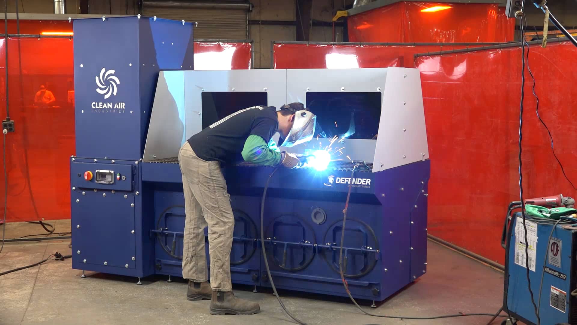 Introducing Defender Downdraft Tables by Clean Air Industries on Vimeo