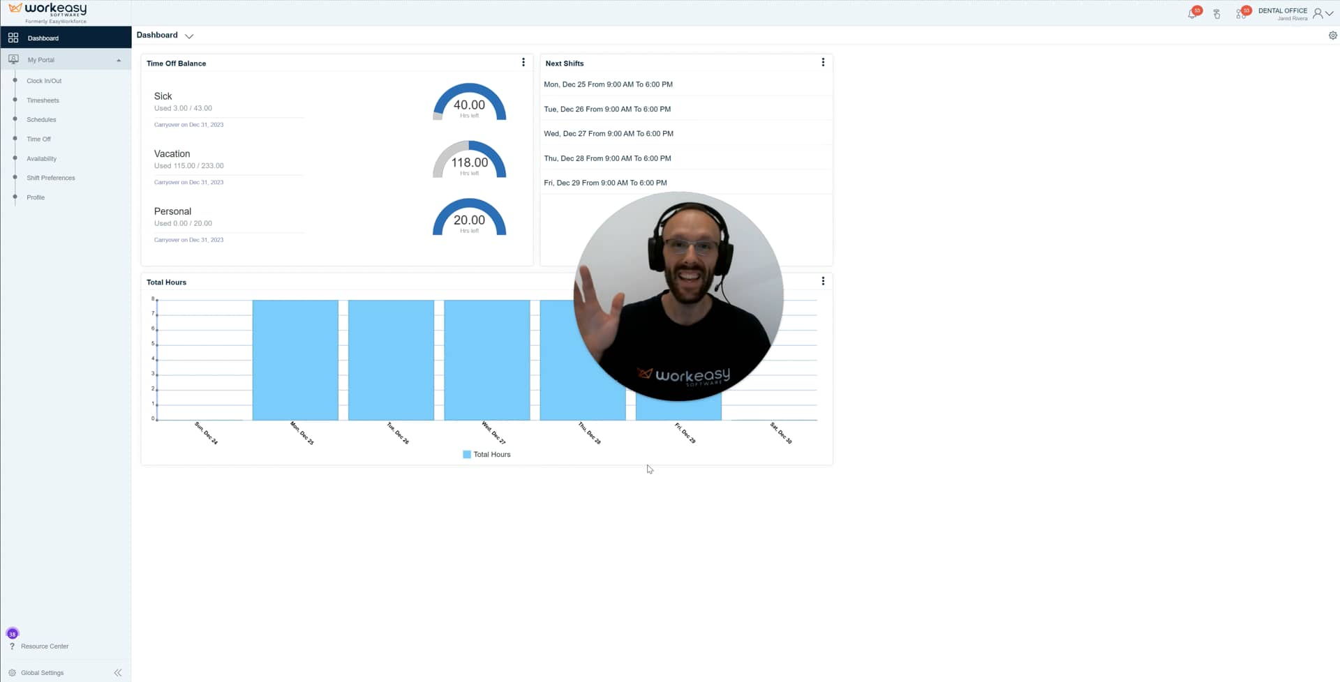 WorkEasy Software PTO Module Overview on Vimeo