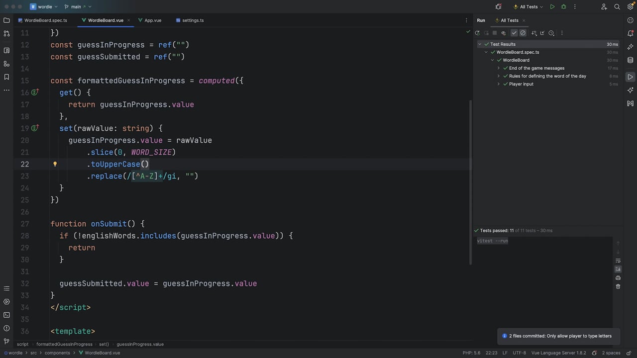 Fixing bugs and writing regression tests - A Vue.js Lesson From... Fixing bugs and writing regression tests - A Vue.js Lesson From...