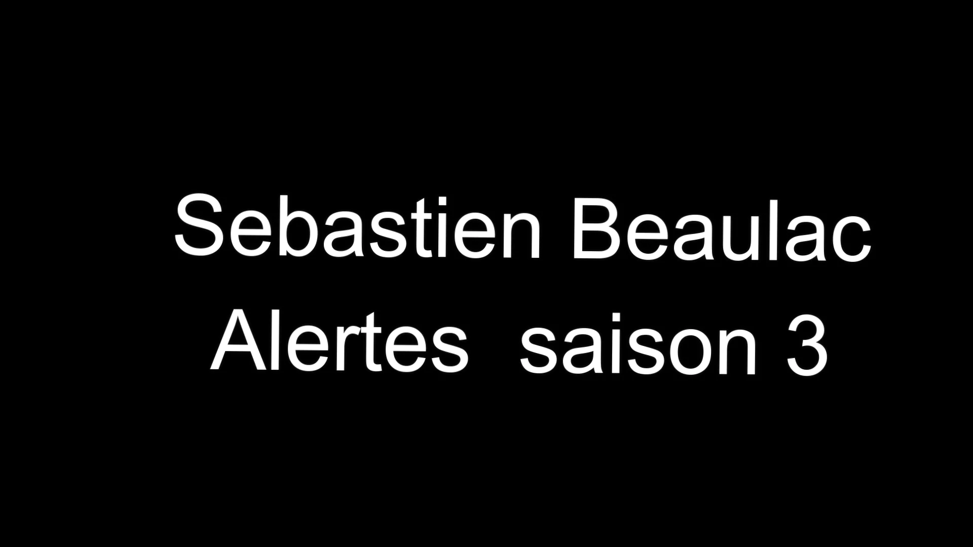 Sébastien Beaulac Alertes 3 on Vimeo