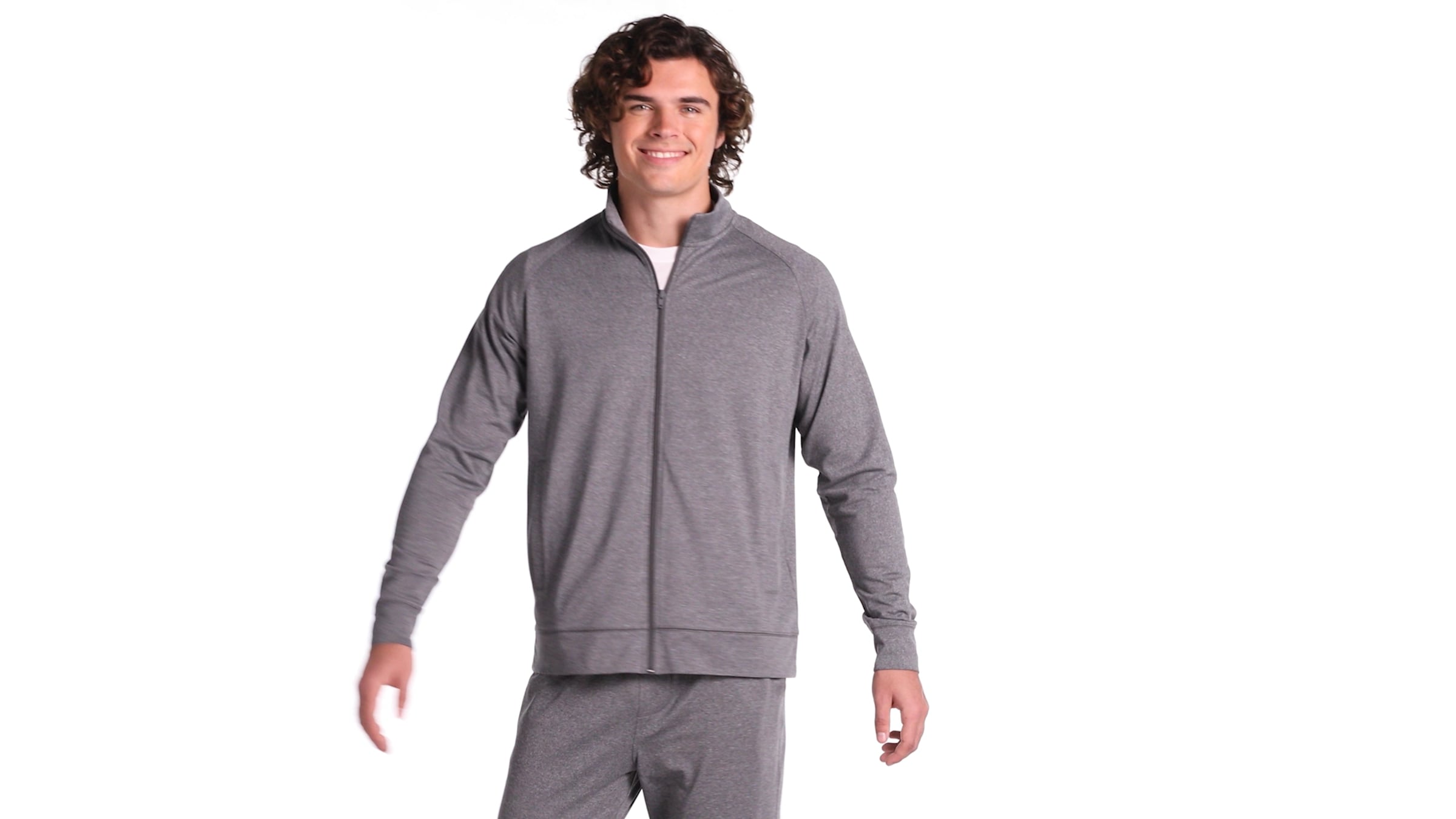 Sport-Tek® Sport-Wick® Stretch Full-Zip Cadet Jacket. ST857