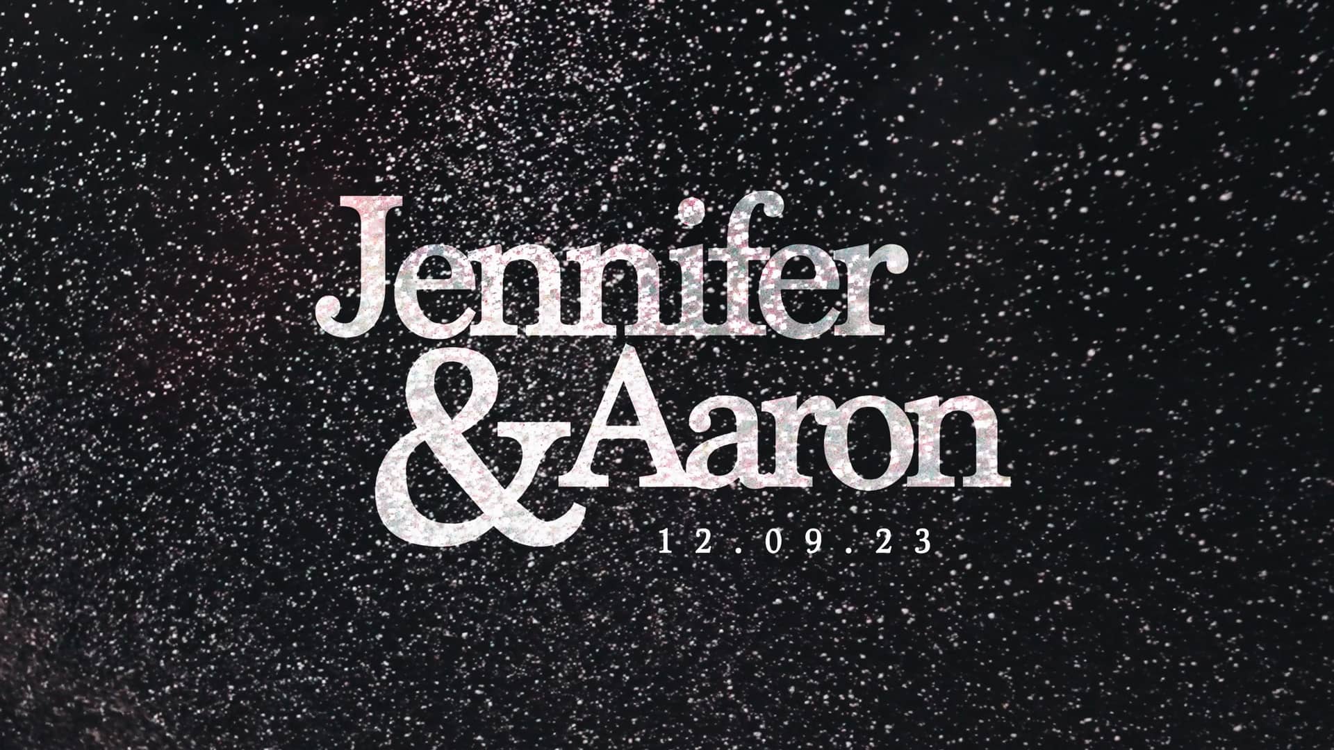 Jennifer & Aaron on Vimeo