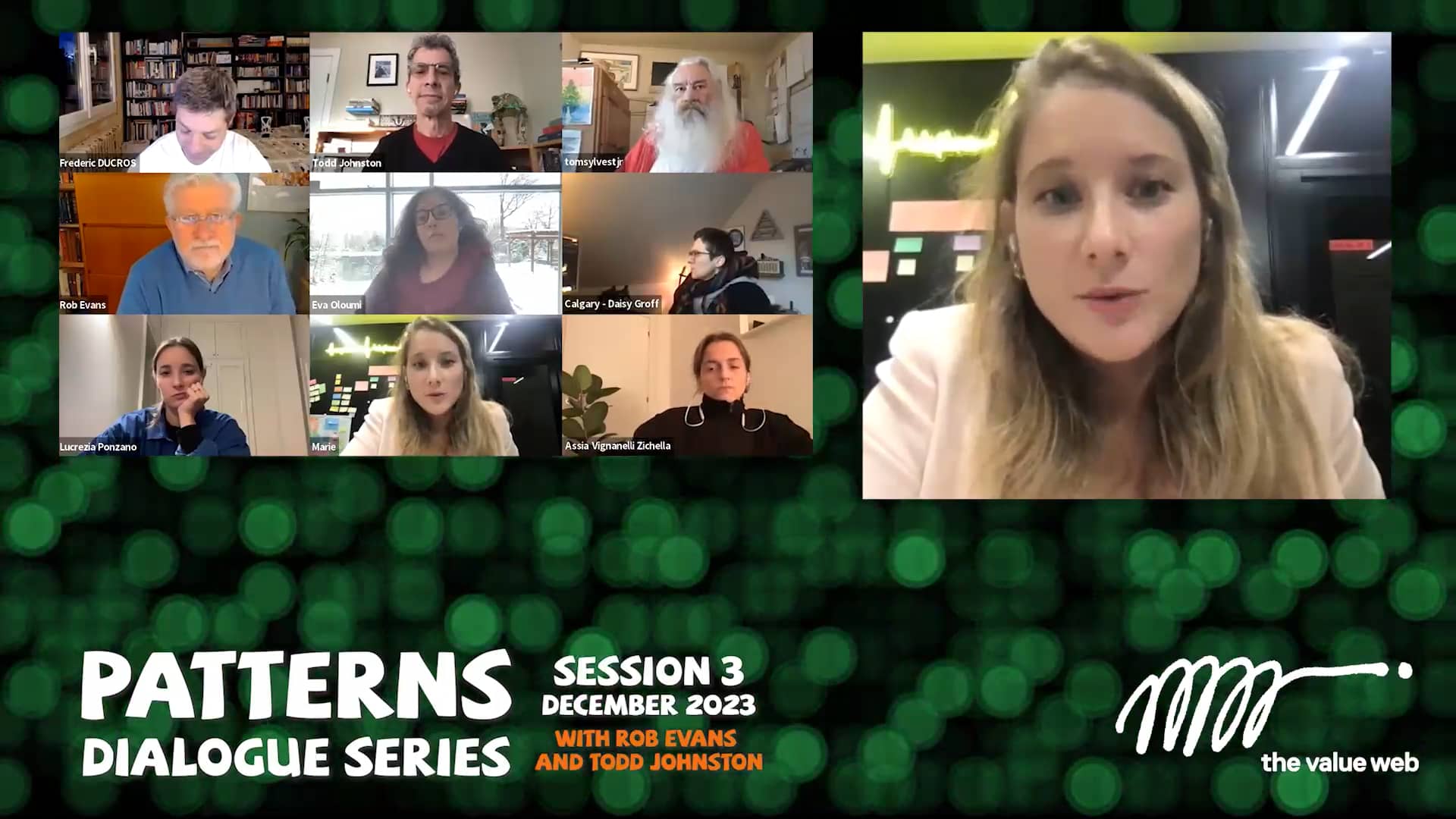 Patterns Dialogue Series - Session 3 on Vimeo