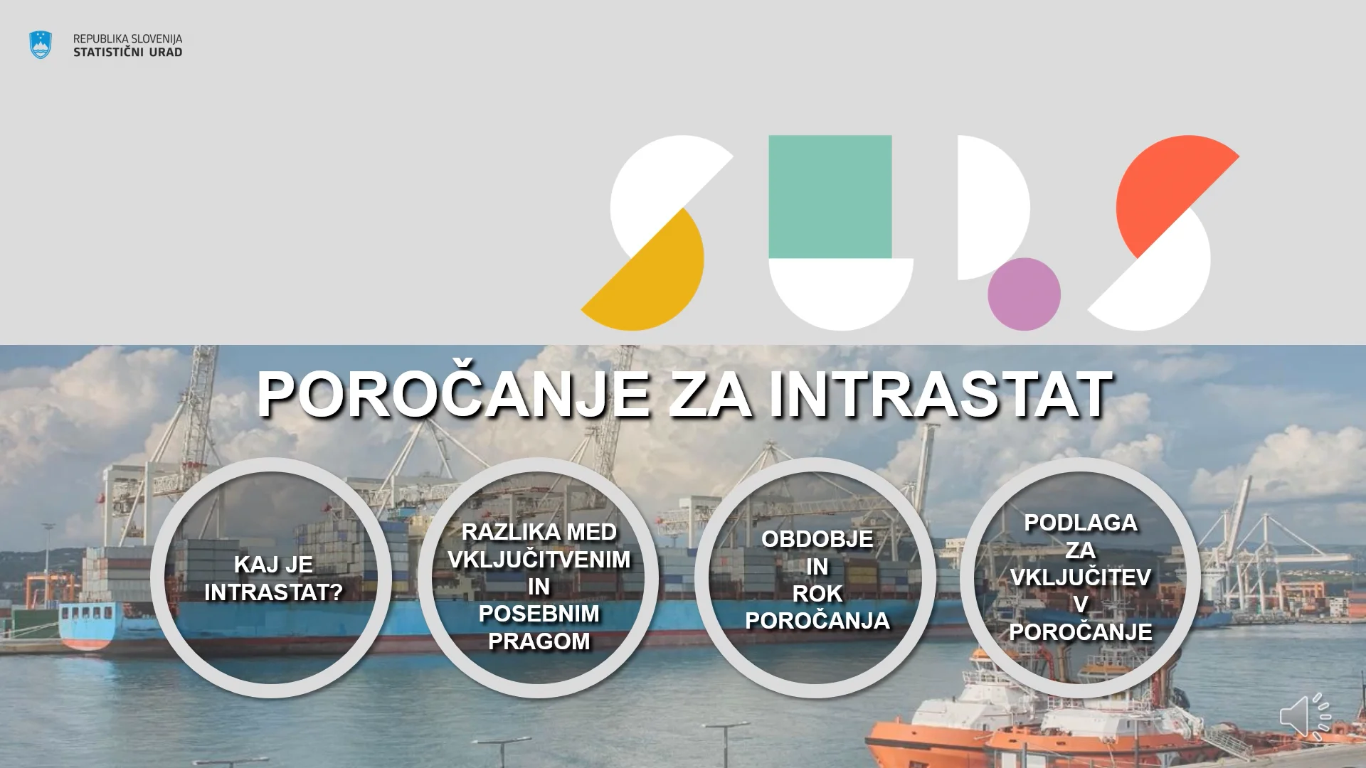 Poročanje za Intrastat