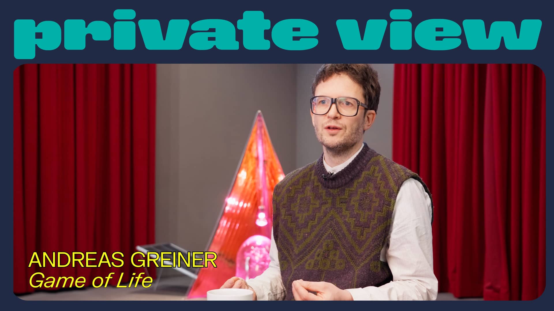 private view, Andreas Greiner, Game of Life on Vimeo