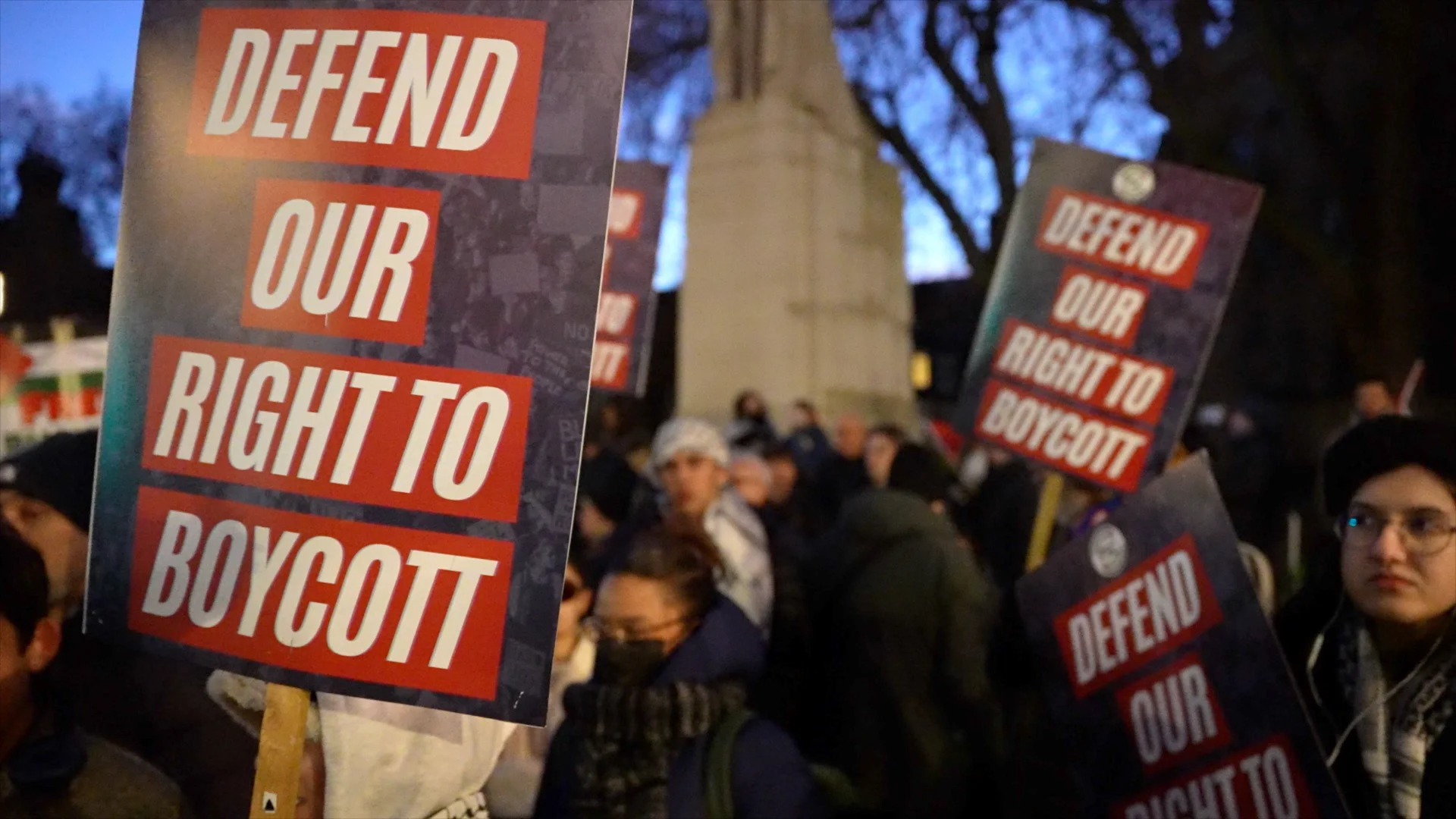 Defend The Right To Boycott Protest on Vimeo