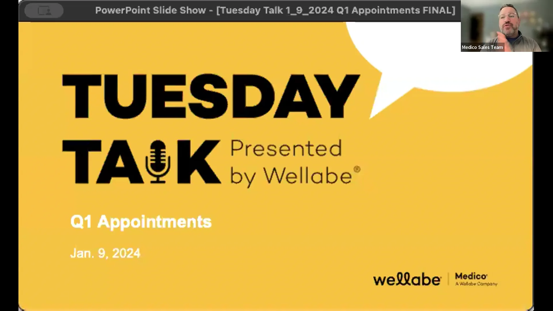 Tuesday Talk: How to handle first quarter appointments on Vimeo