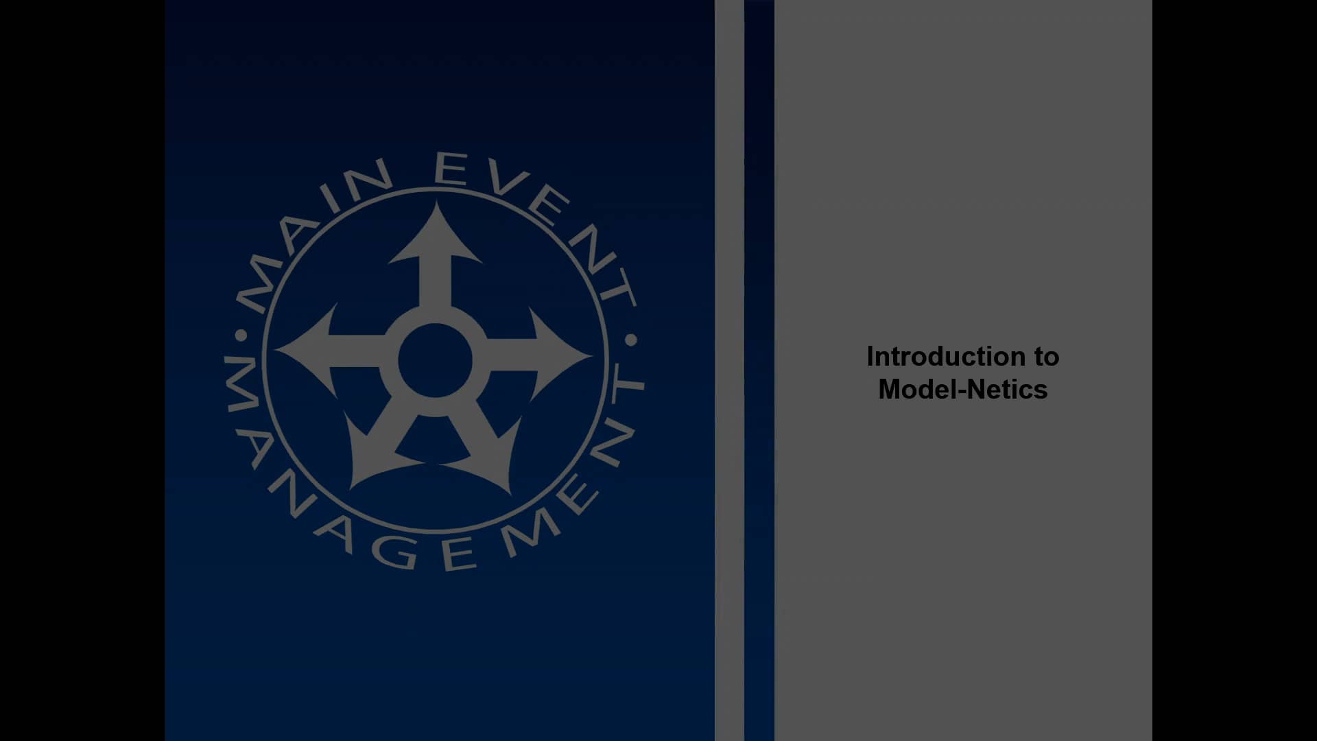 Introduction to Model-Netics (with model samples) on Vimeo