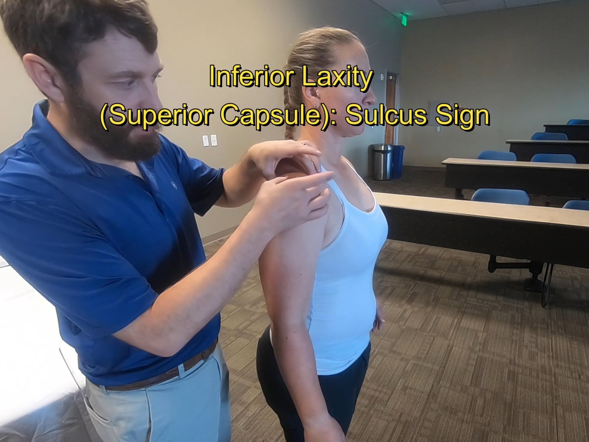 Sulcus Sign