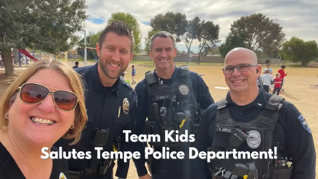 Tempe Police Thank YOU!