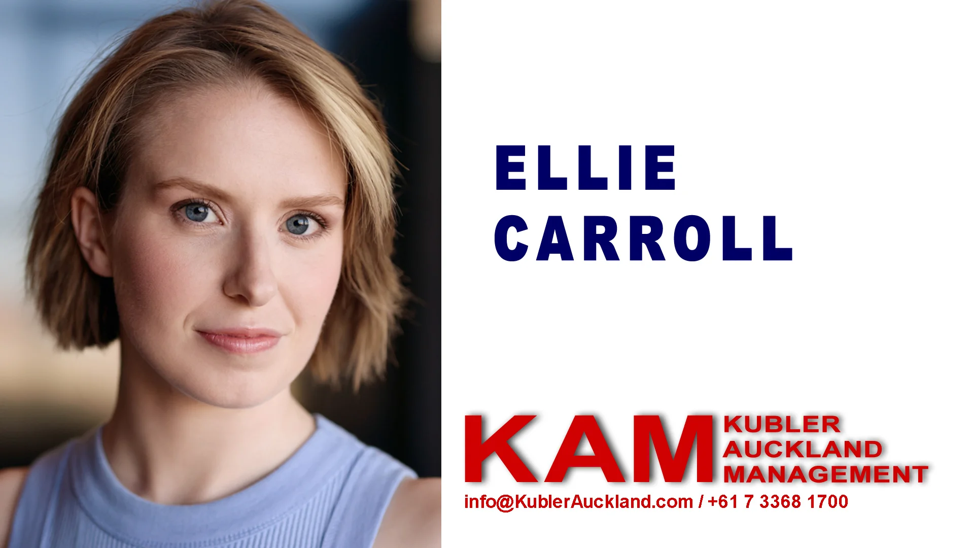 Ellie Carroll Showreel on Vimeo